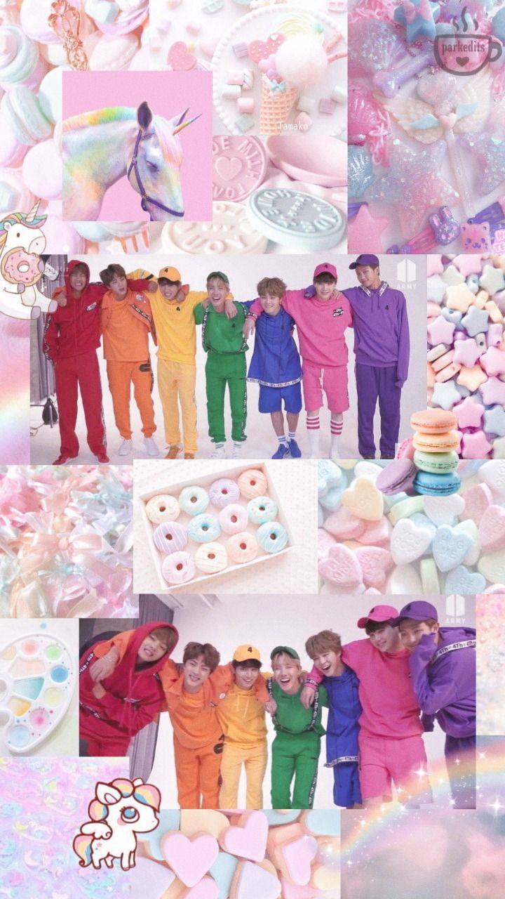 Rainbow BTS Wallpapers - Wallpaper Cave
