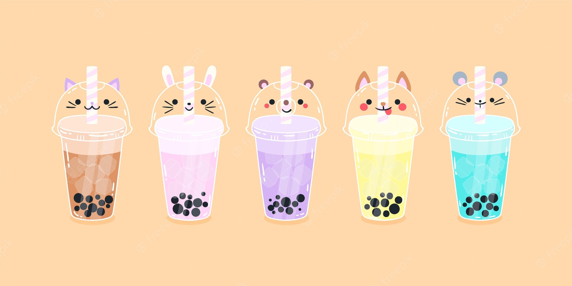 Boba Flavors Wallpapers - Wallpaper Cave