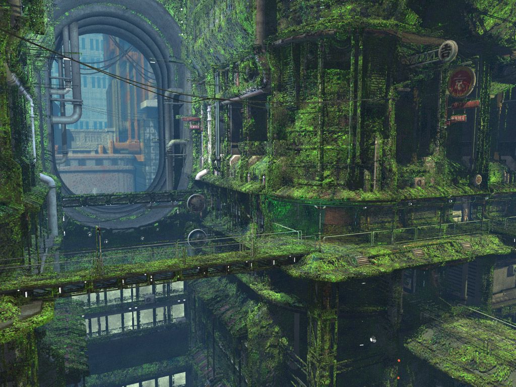 Overgrown City Wallpapers - Wallpaper Cave