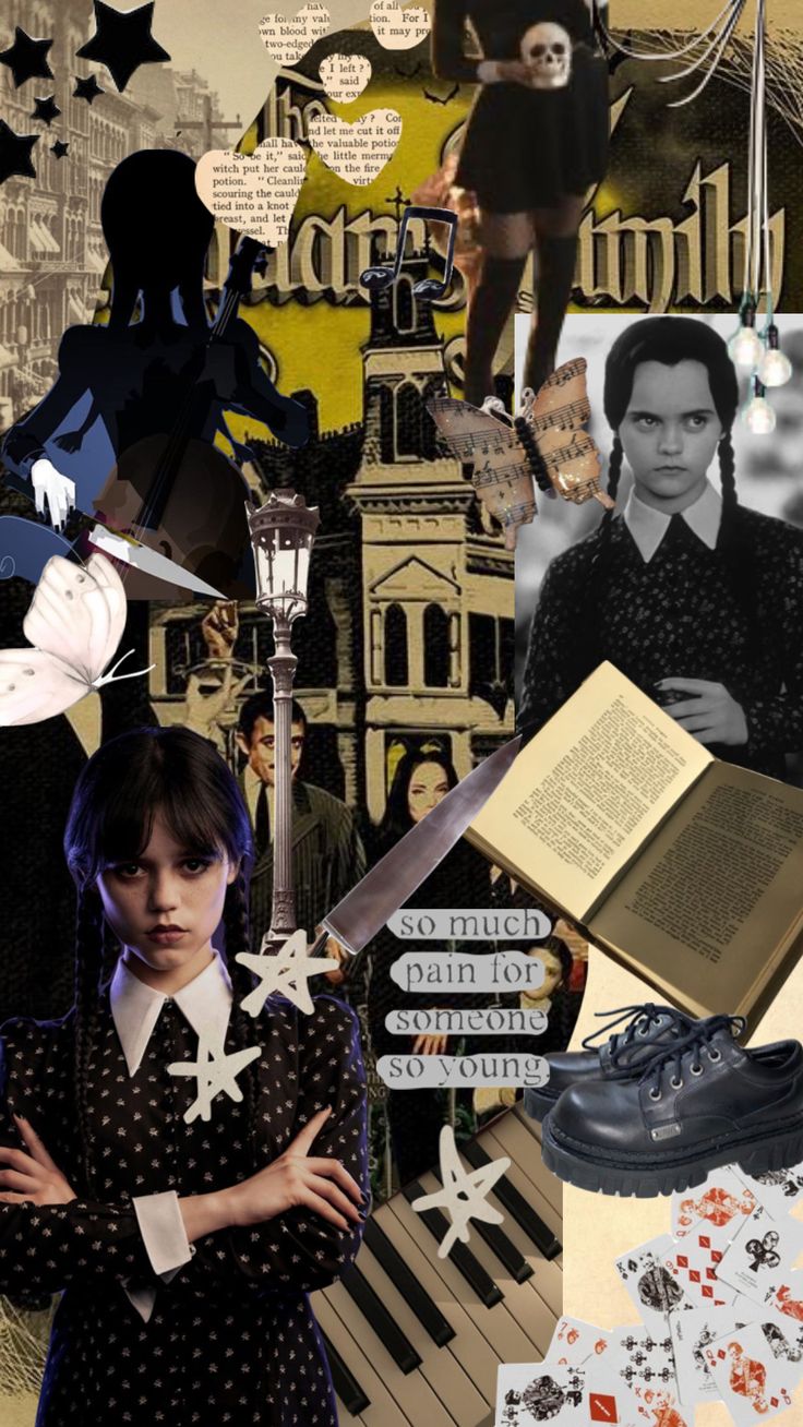 Aesthetic Wednesday Addams Wallpapers - Wallpaper Cave