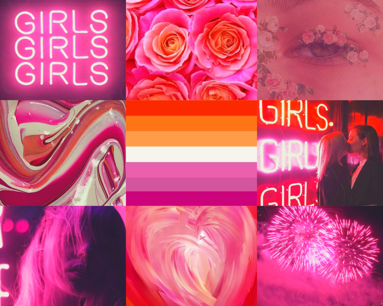 Lesbian Collage Wallpapers - Wallpaper Cave