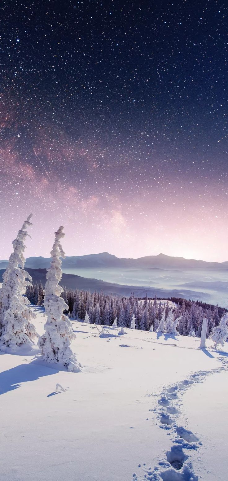 Abstract Winter Landscape Wallpapers - Wallpaper Cave