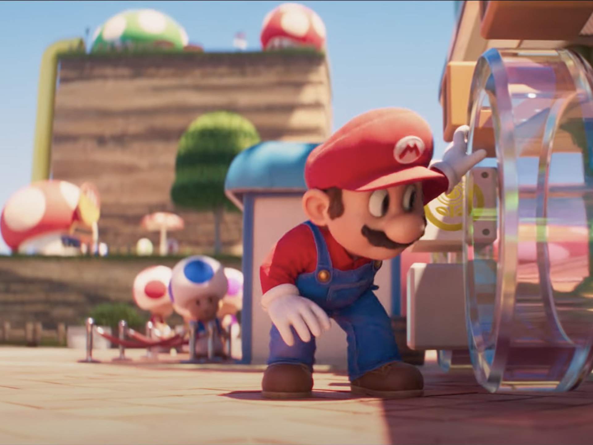 The Super Mario Bros Movie Mushroom Kingdom - Wallpaper Cave