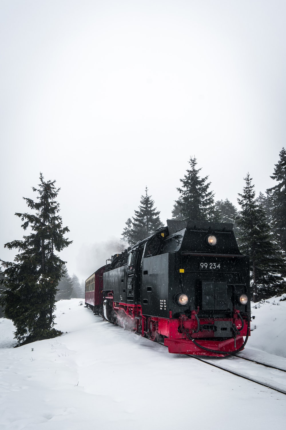 Train In Snow Wallpapers - Wallpaper Cave