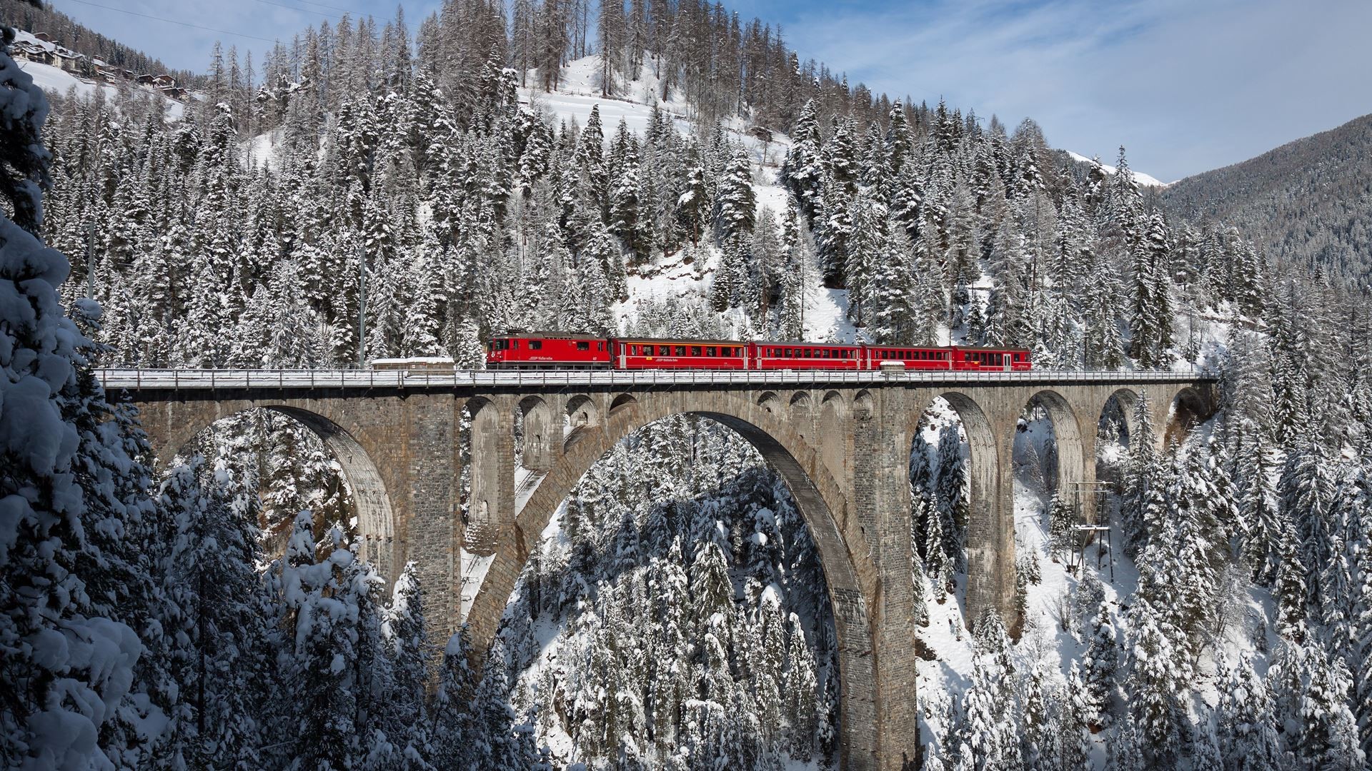Train In Snow Wallpapers - Wallpaper Cave