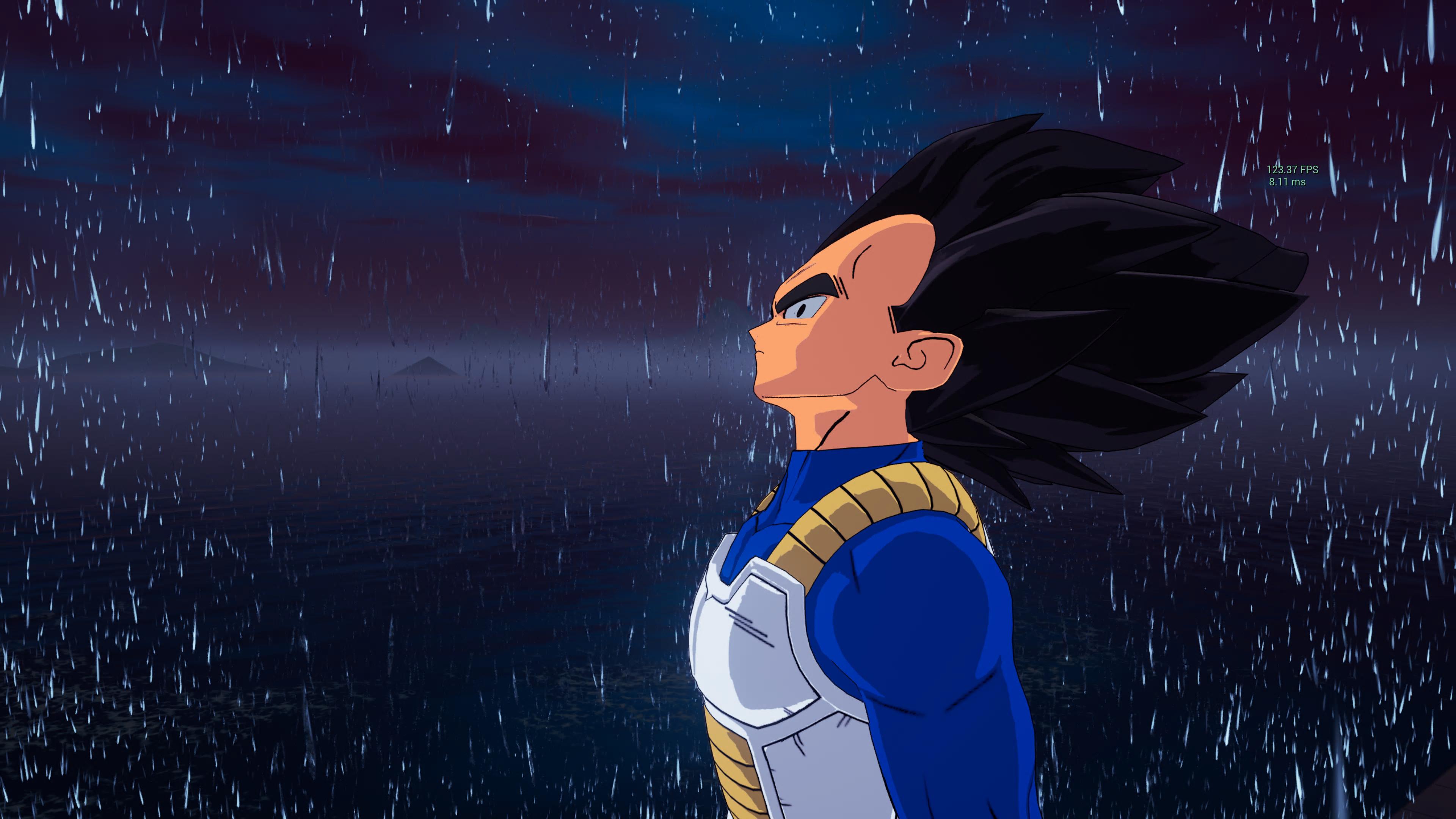 Vegeta Rain Wallpapers Wallpaper Cave