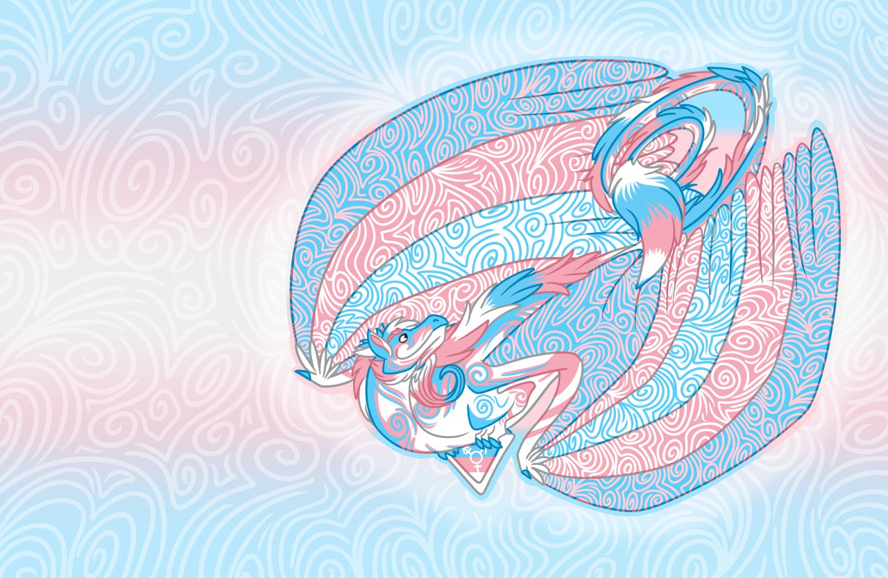Trans Dragon Wallpapers - Wallpaper Cave