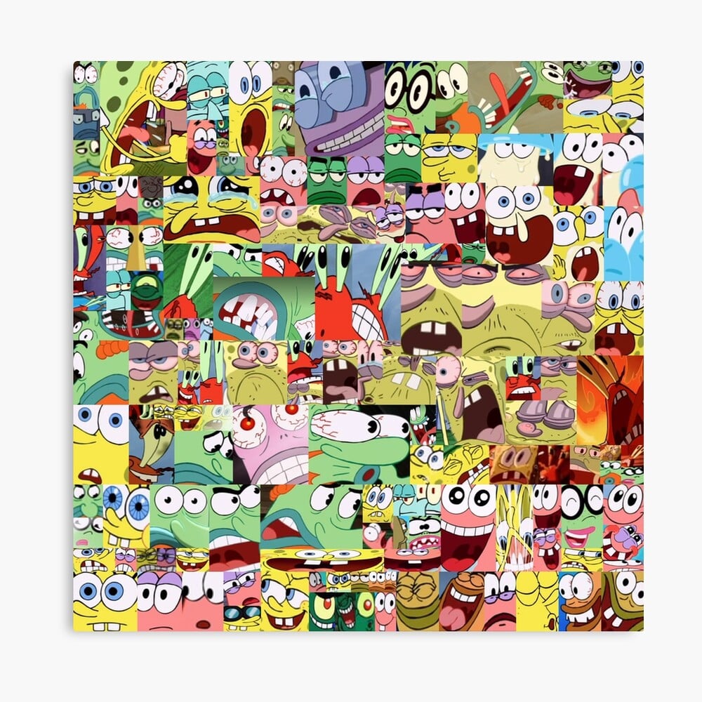 Spongebob Collage Wallpapers - Wallpaper Cave