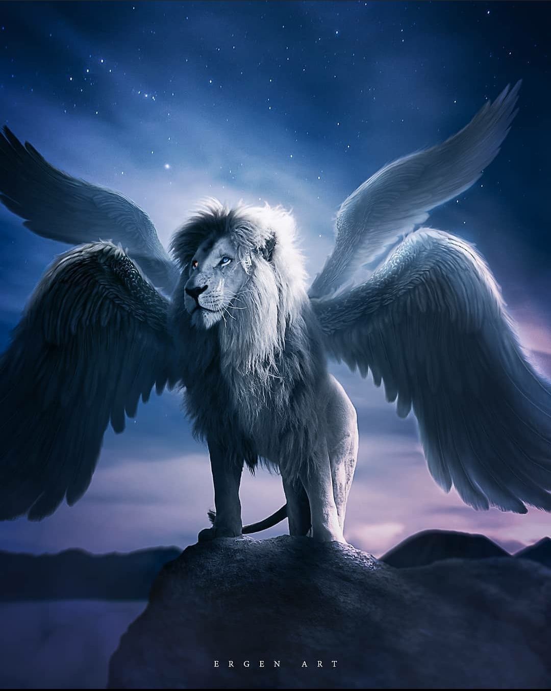 Winged Lion Wallpapers - Wallpaper Cave