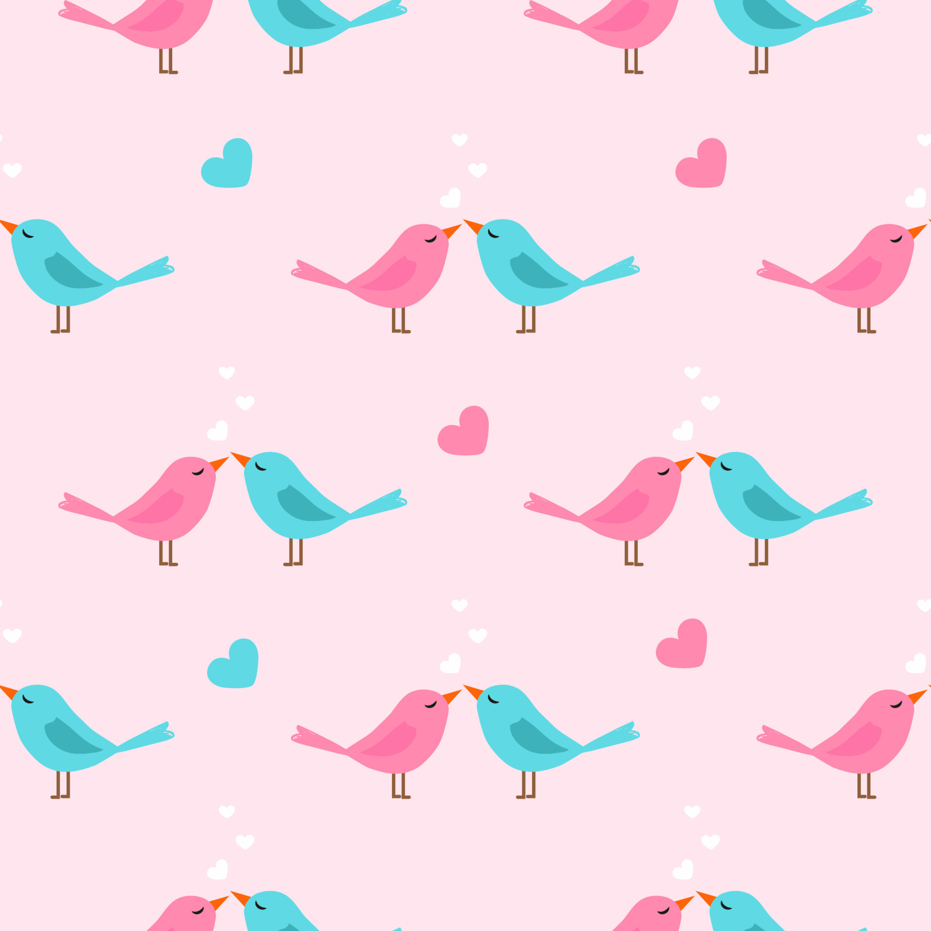 Valentine Birds Wallpapers - Wallpaper Cave