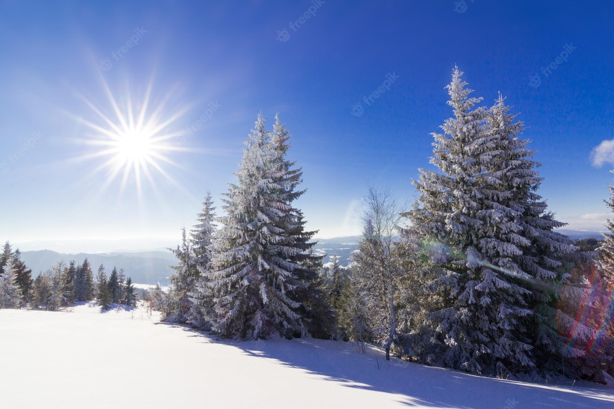 Sunny Winter Skies Wallpapers - Wallpaper Cave