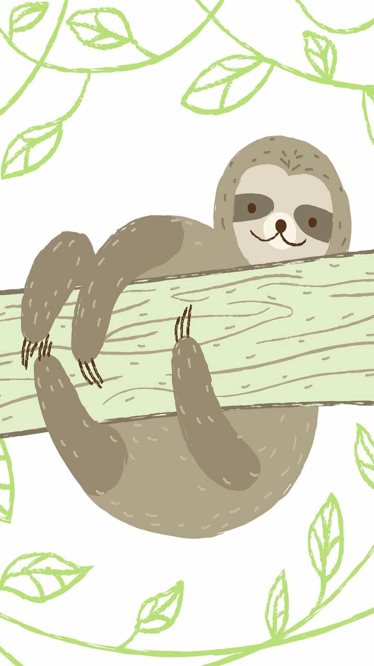 Spring Sloths Wallpapers - Wallpaper Cave