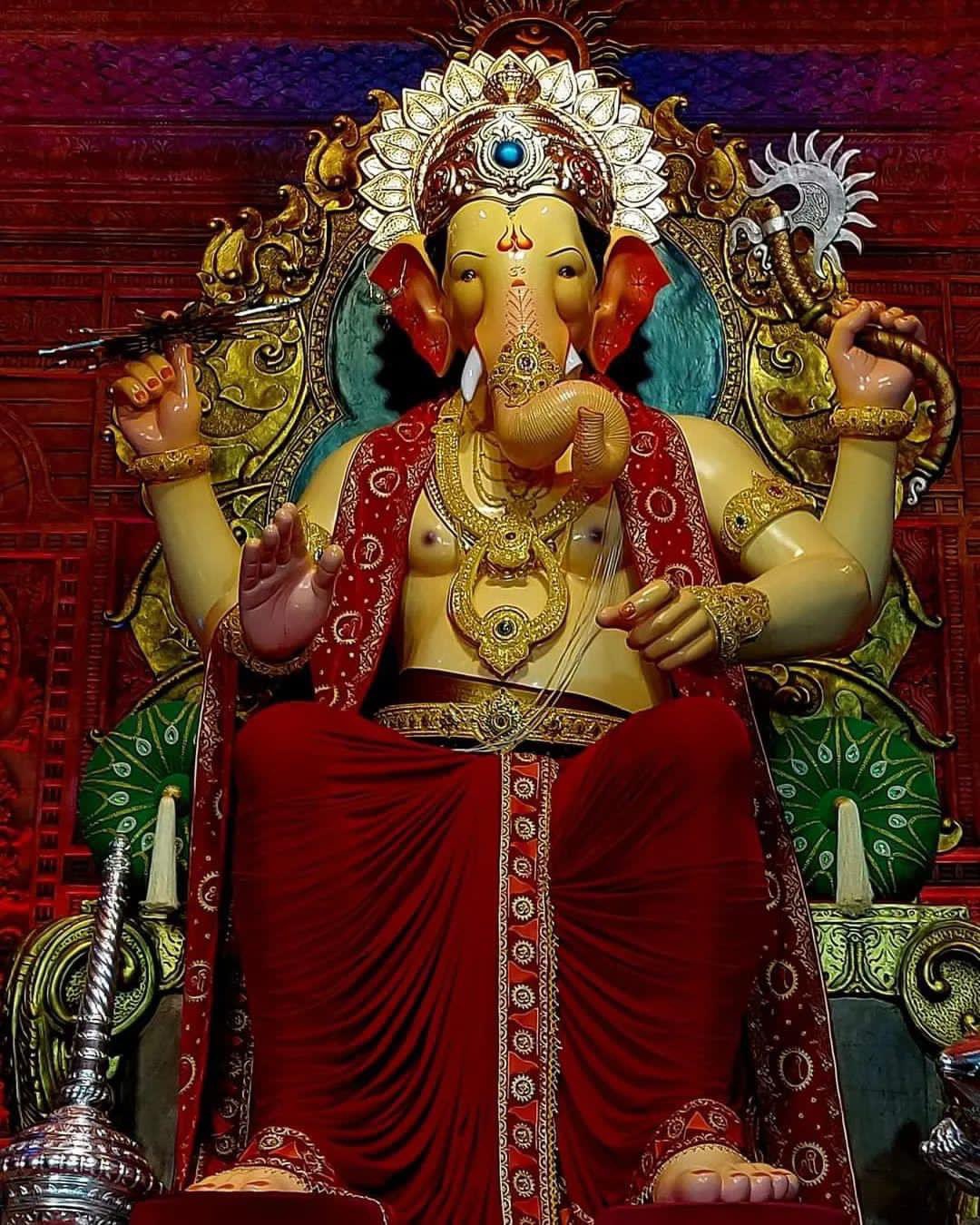 Lalbaugcha Raja 2023 Wallpapers - Wallpaper Cave