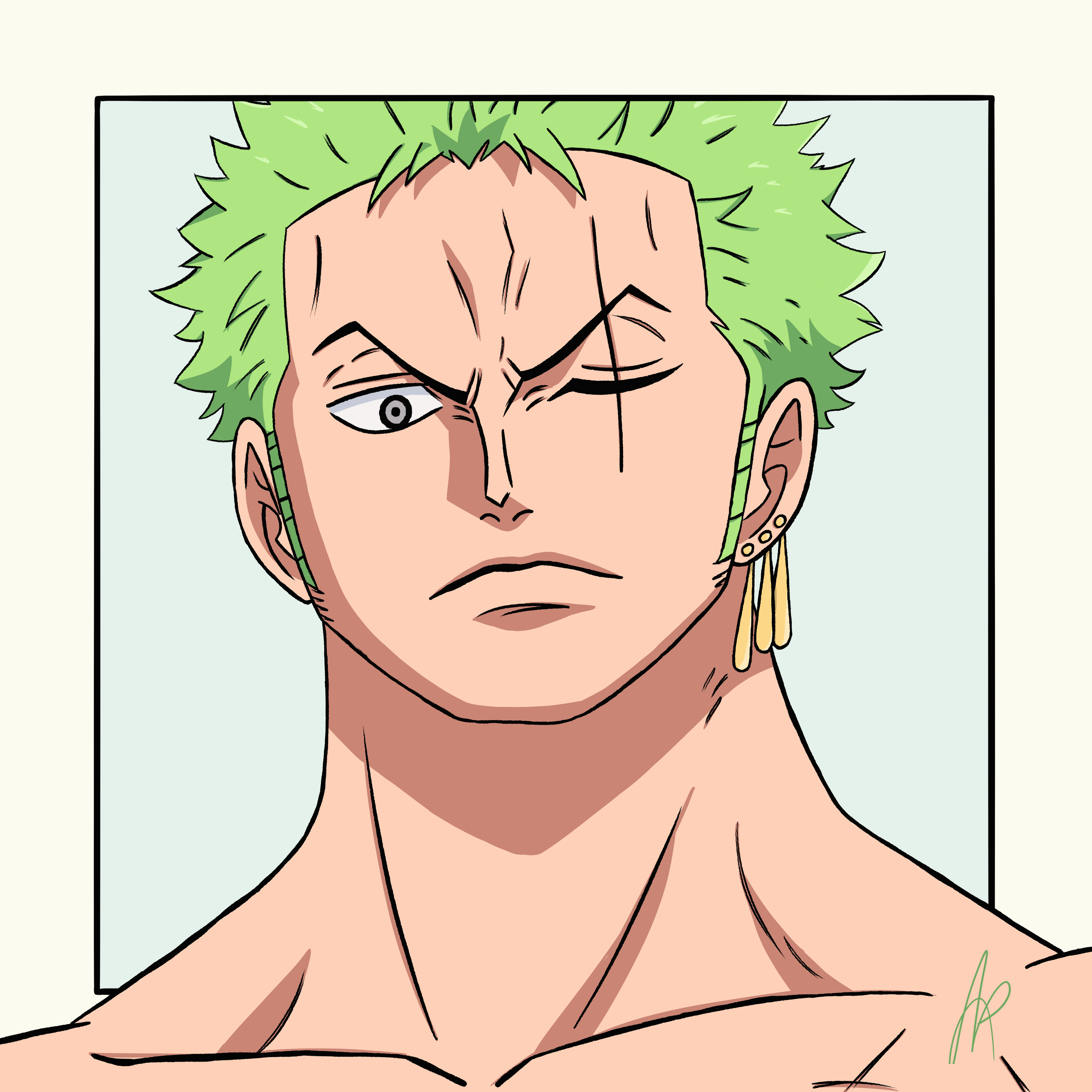 Zoro Face Wallpapers - Wallpaper Cave