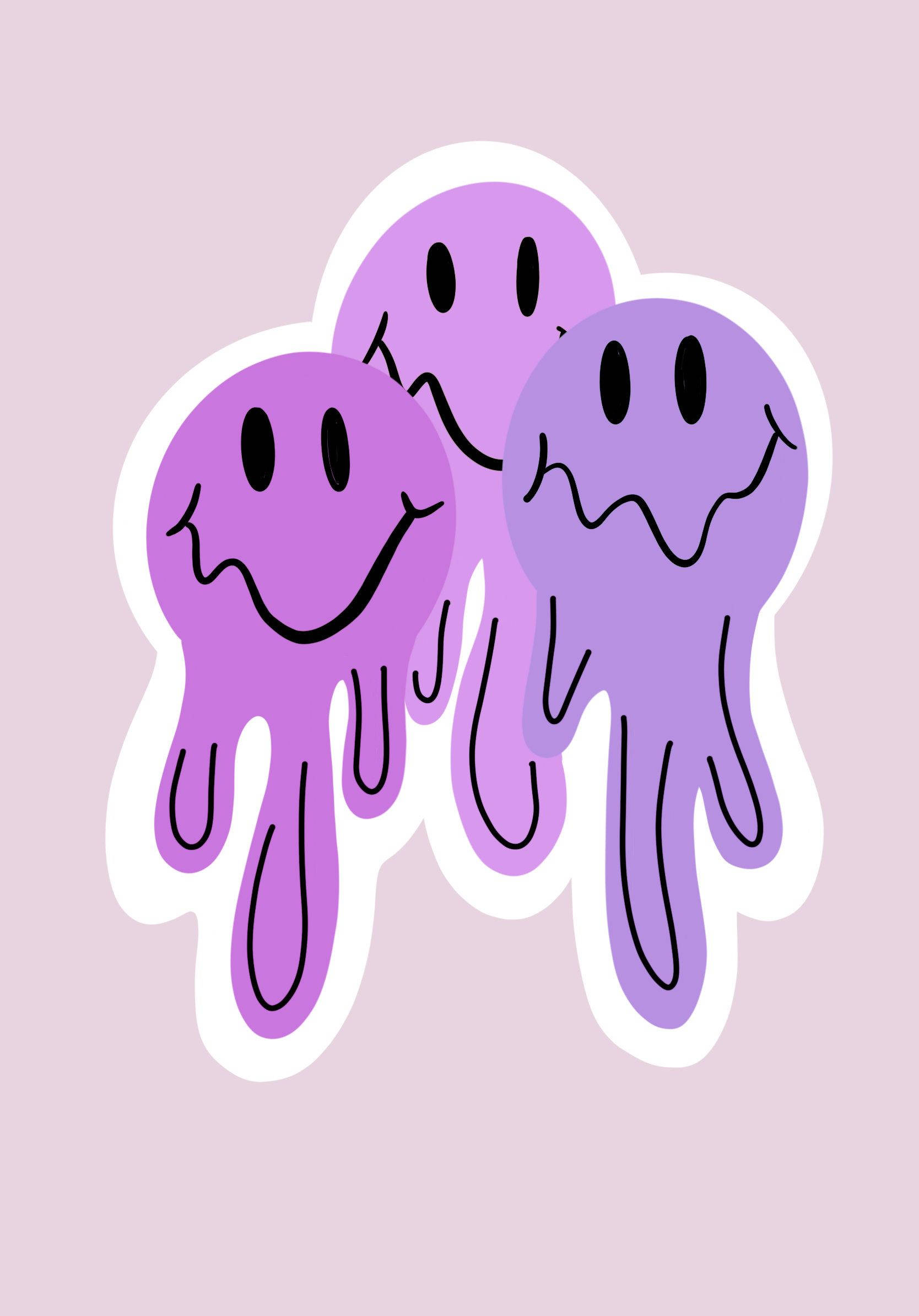 Drippy Smiley Faces Wallpapers - Wallpaper Cave