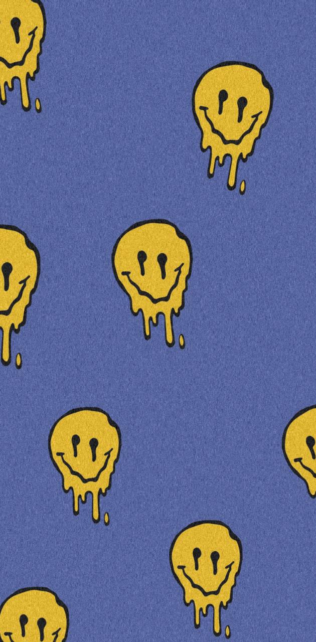 Drippy Smiley Faces Wallpapers - Wallpaper Cave