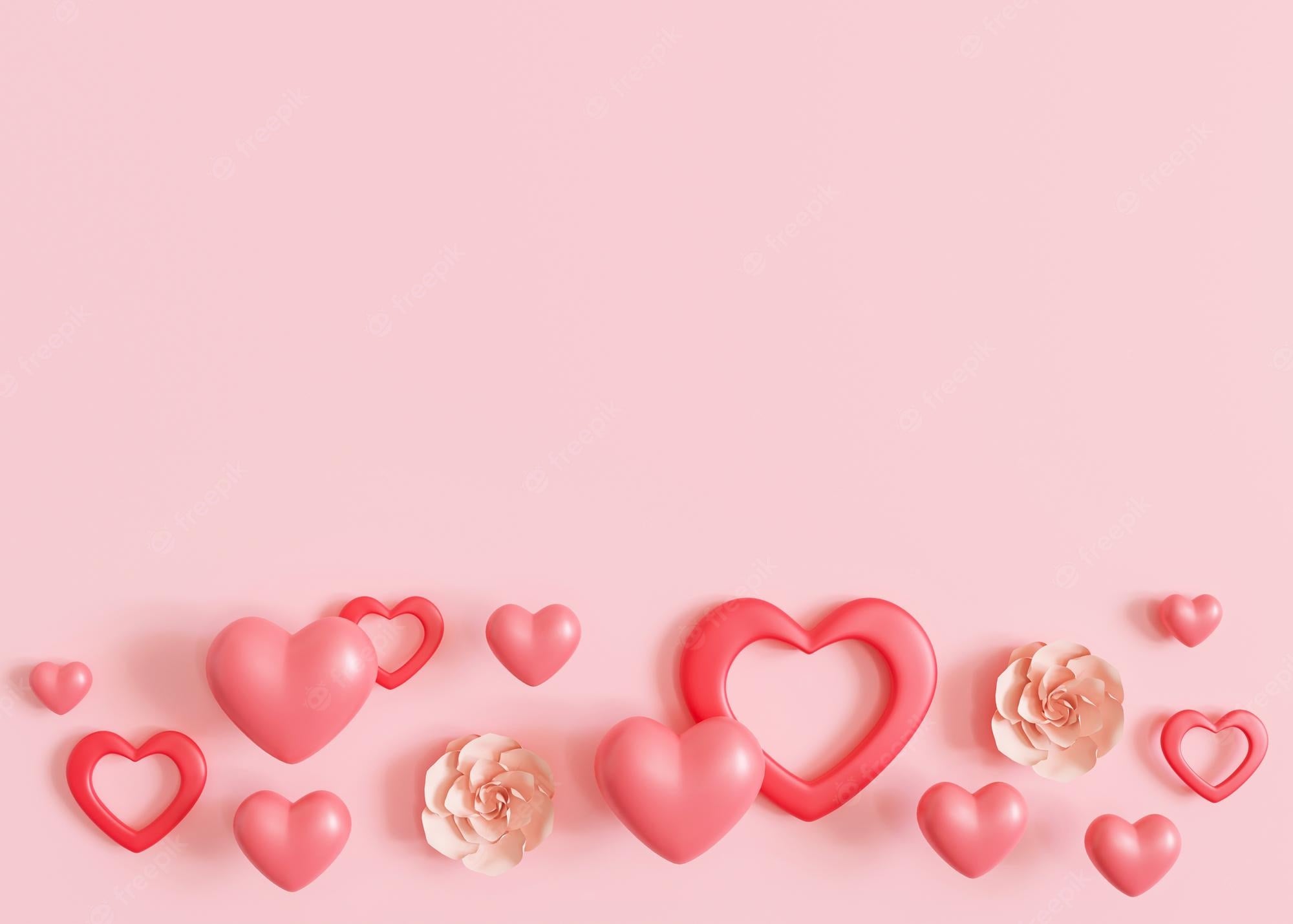 Valentine’s Day Logo Pastel Wallpapers - Wallpaper Cave