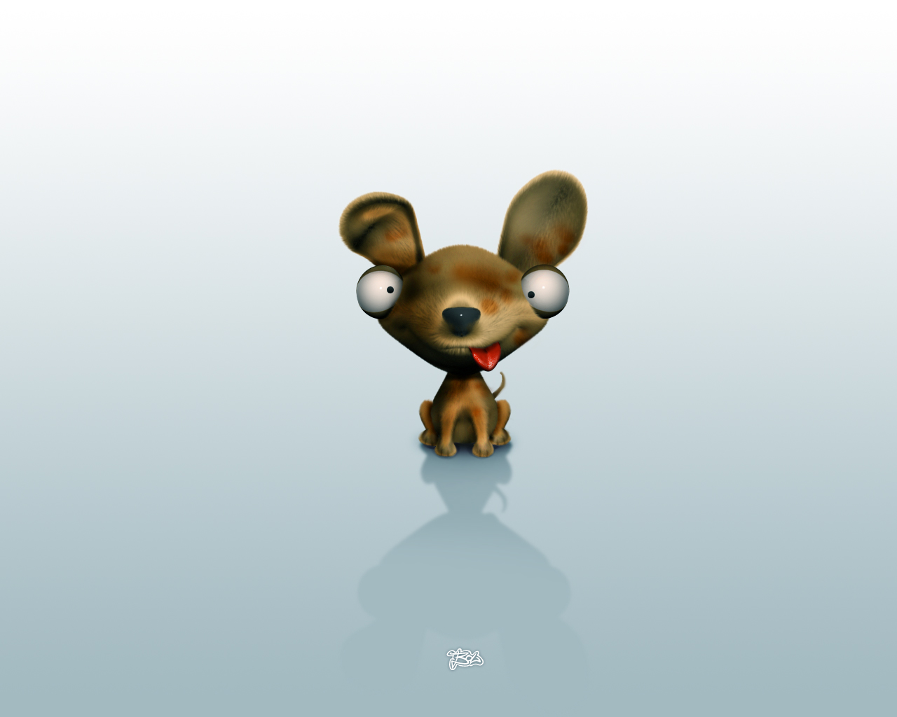 3D Dog Wallpapers - Wallpaper Cave