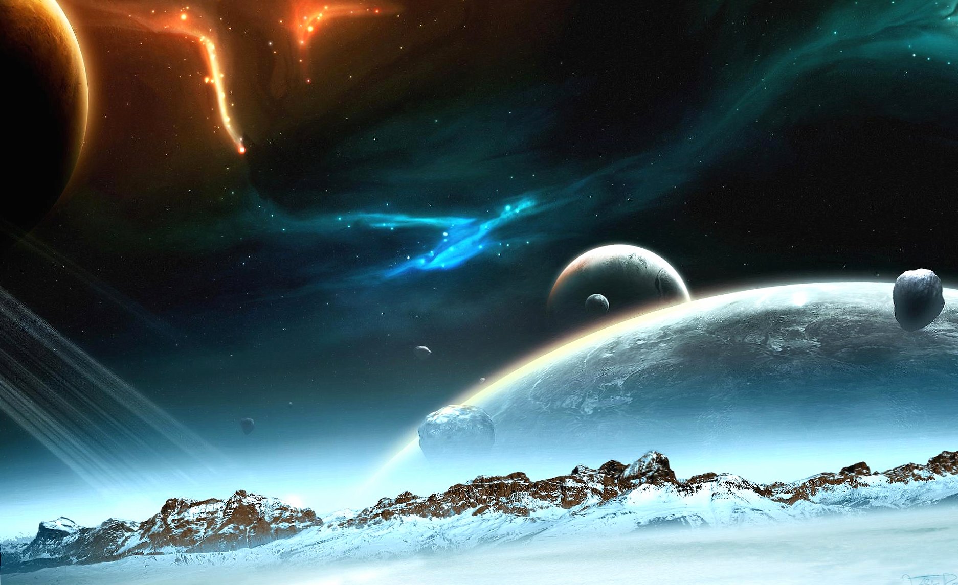 Planet Landscape Wallpapers - Wallpaper Cave