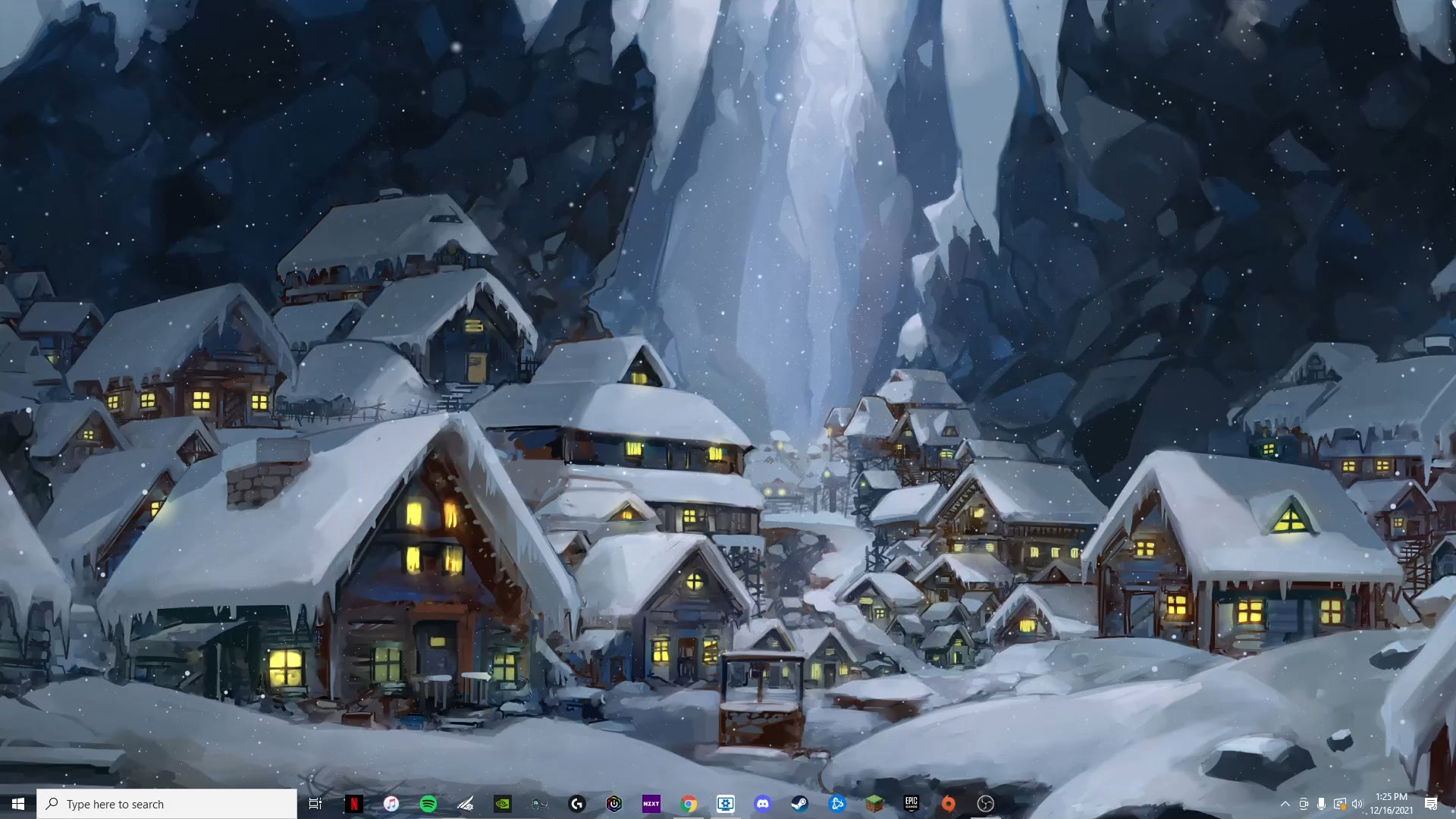 Snowy Town Wallpapers - Wallpaper Cave