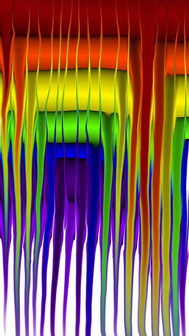 Rainbow Drip Wallpapers - Wallpaper Cave