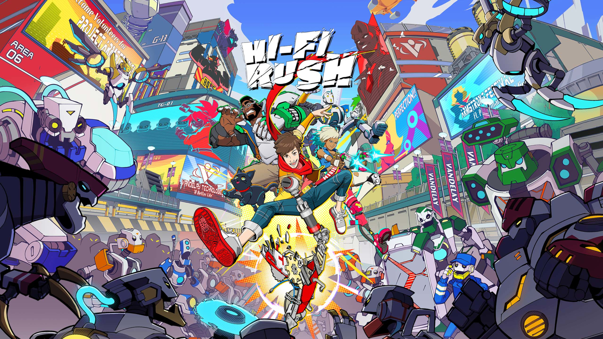 Hi fi Rush Wallpapers Wallpaper Cave Hi fi Rush Wallpapers Wallpaper Cave