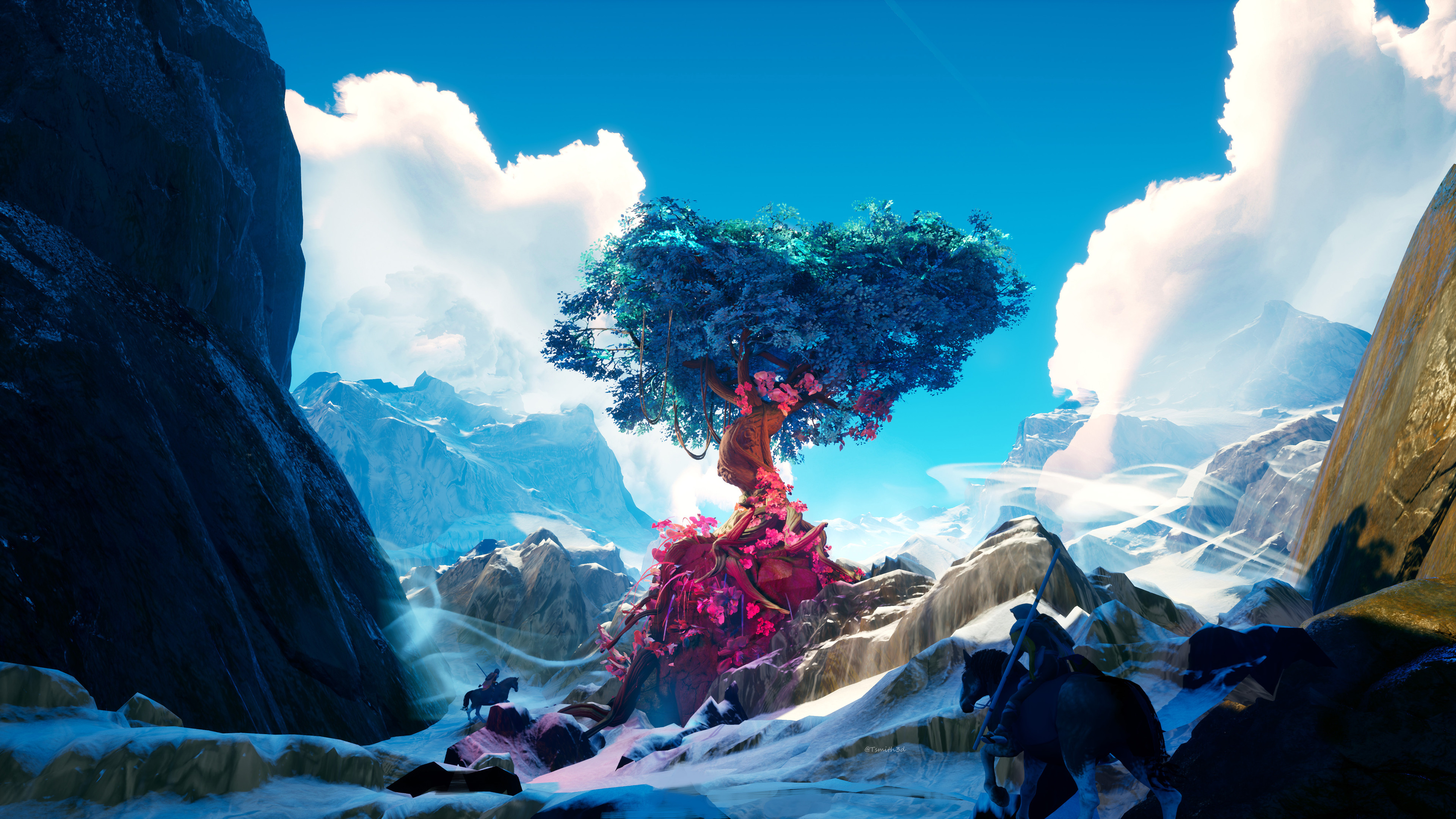 Pink Trees 4k Wallpapers - Wallpaper Cave