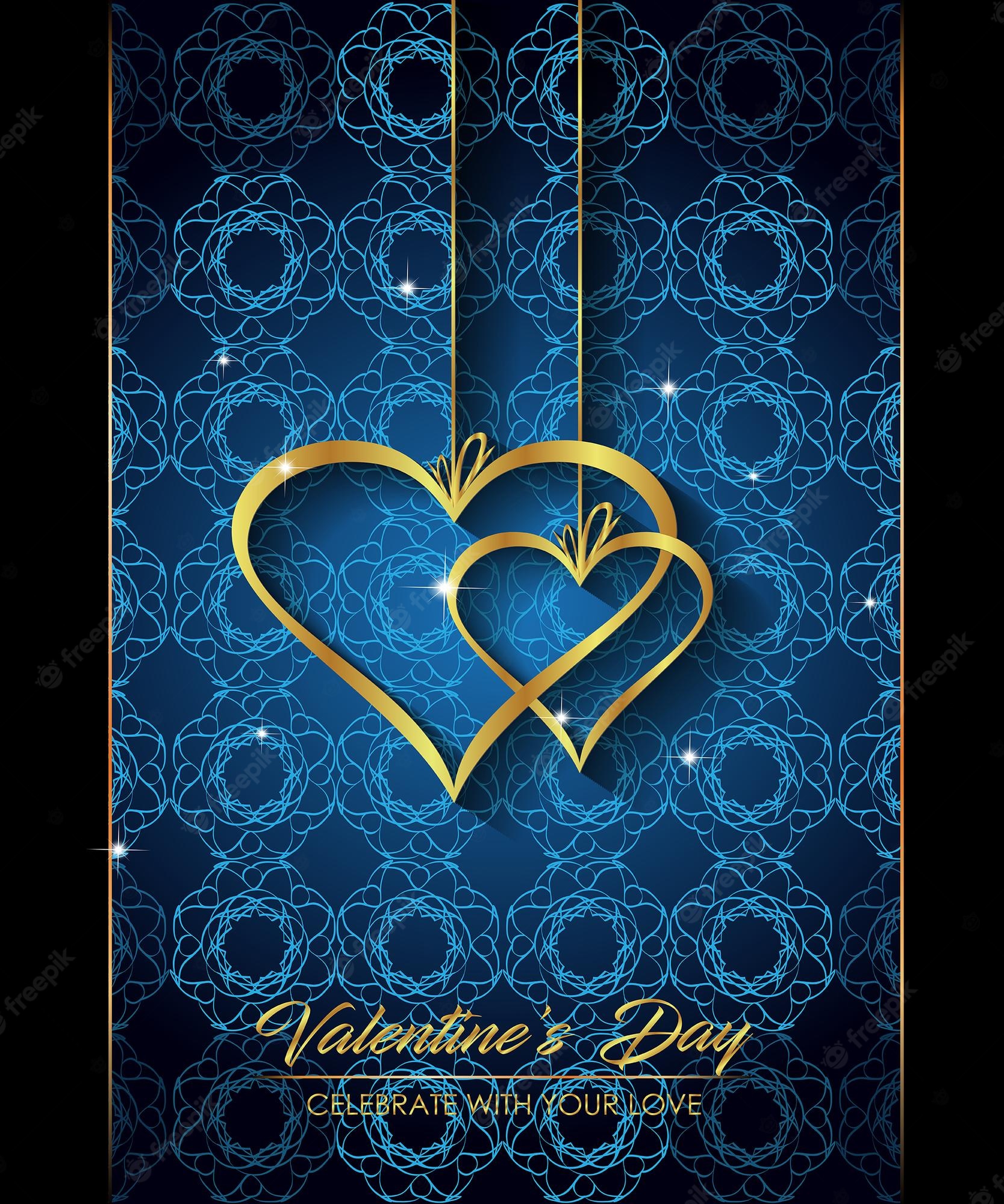 Blue Happy Valentines Day Wallpapers - Wallpaper Cave