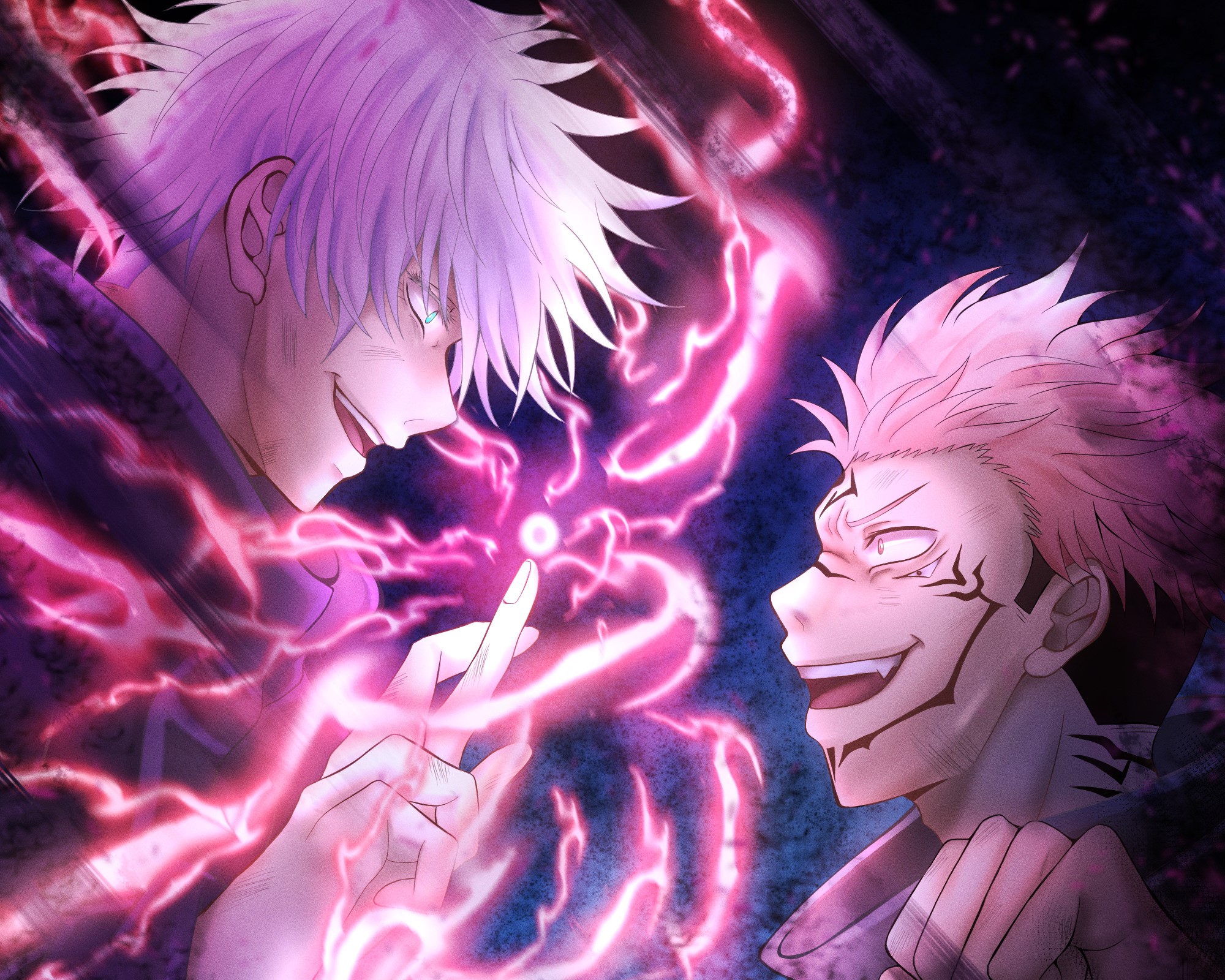 Sukuna Vs Gojo Wallpapers Wallpaper Cave