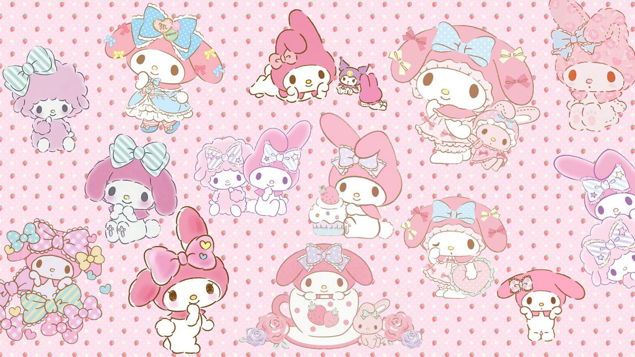 My Melody Computer Wallpapers Wallpaper Cave