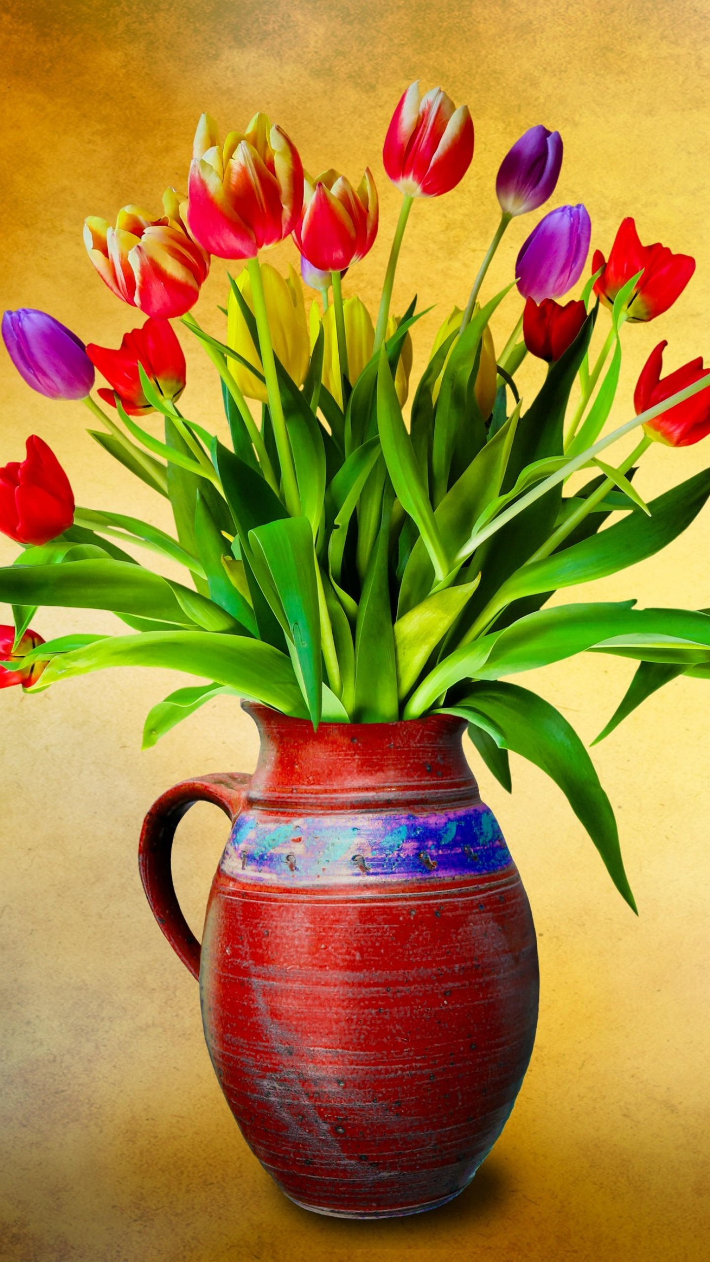 Spring Flower Vase Wallpapers - Wallpaper Cave