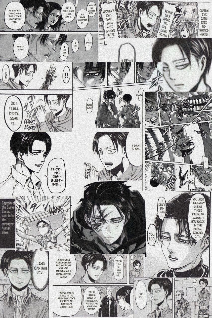 Levi Ackerman Manga Wallpapers - Wallpaper Cave