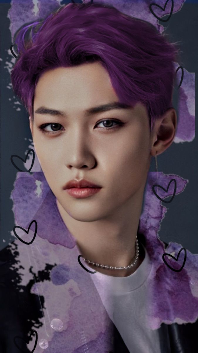 Felix Purple Hair Wallpapers - Wallpaper Cave