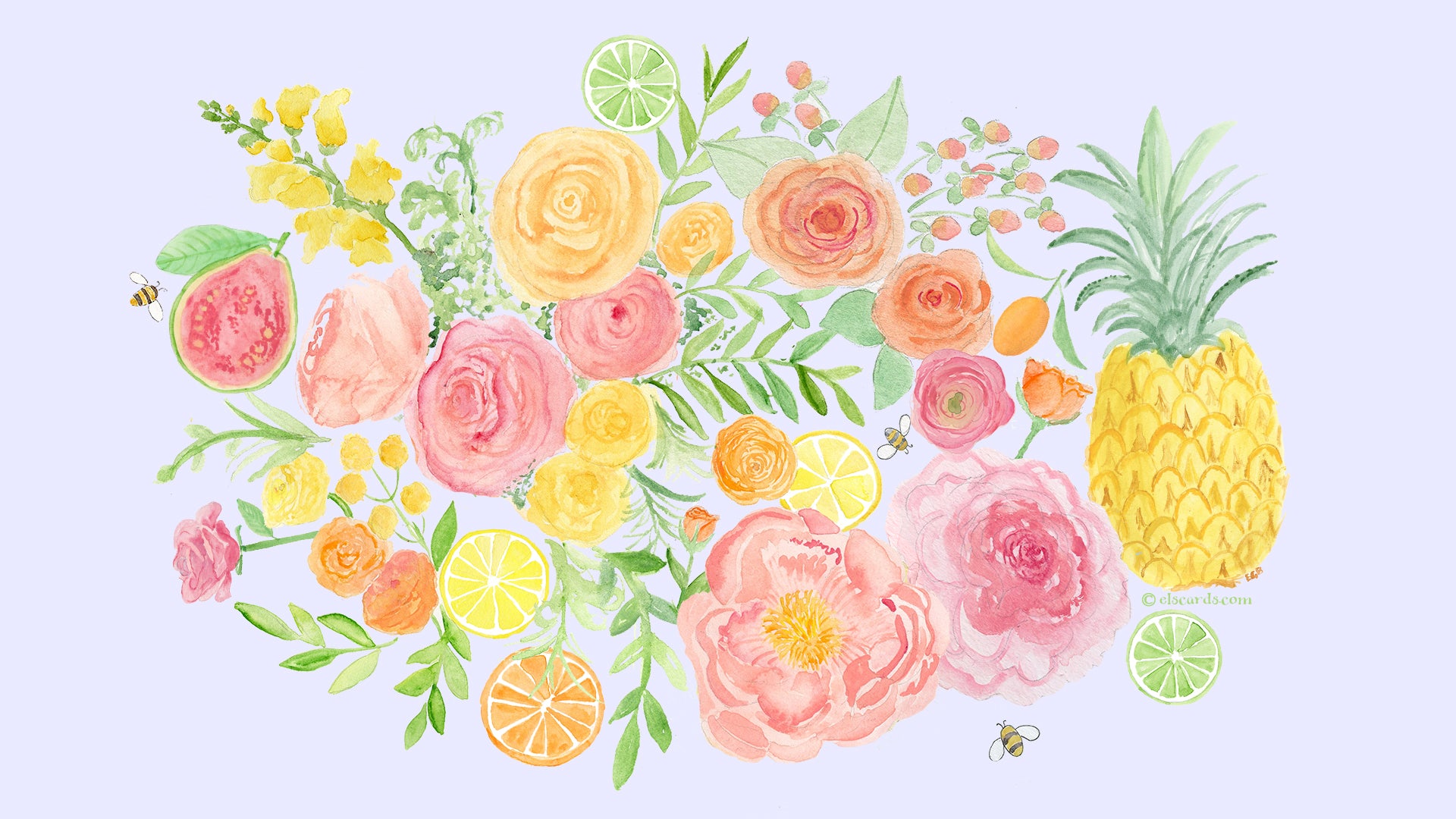 Spring Watercolor PC Wallpapers - Wallpaper Cave