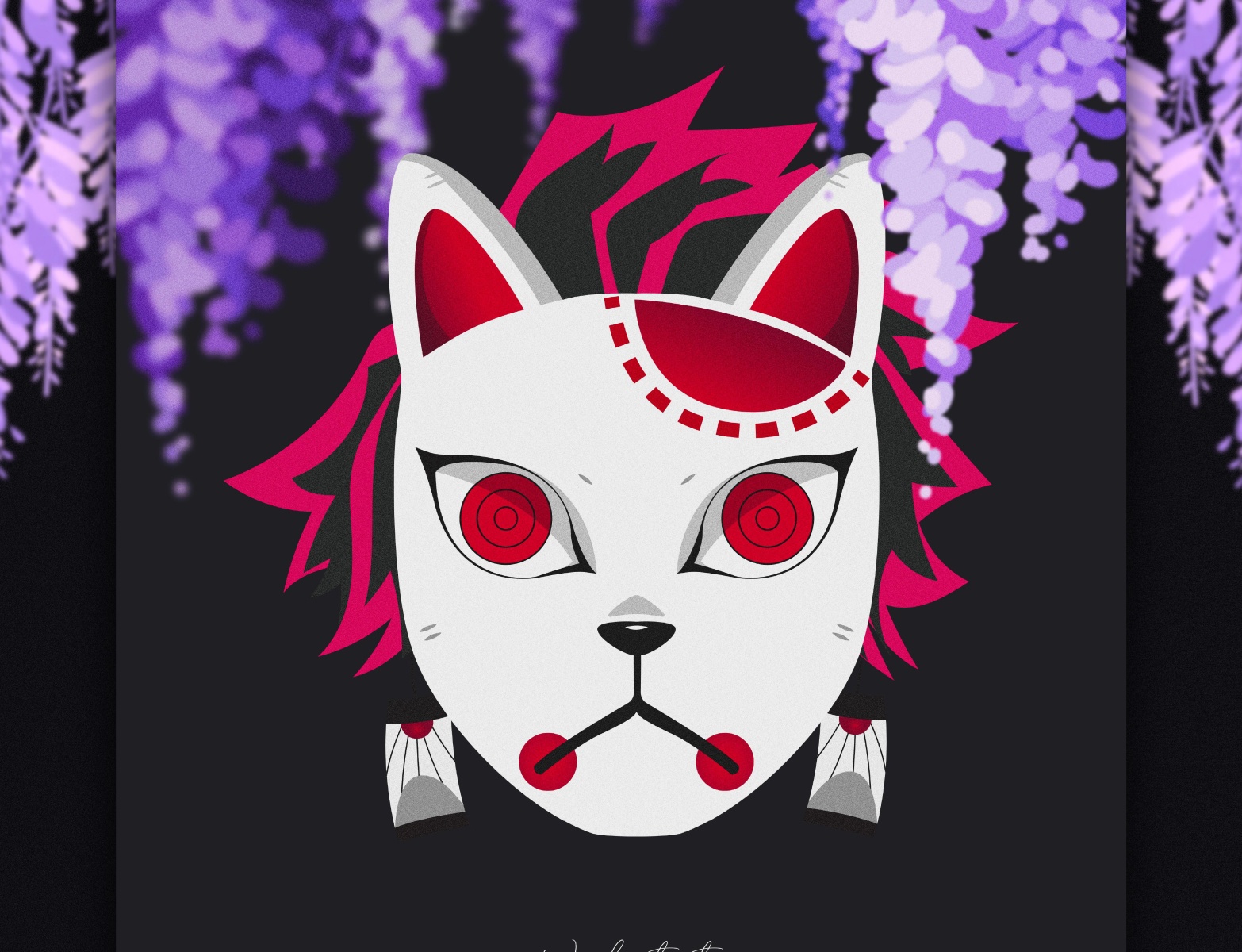 Tanjiro Cat Wallpapers - Wallpaper Cave