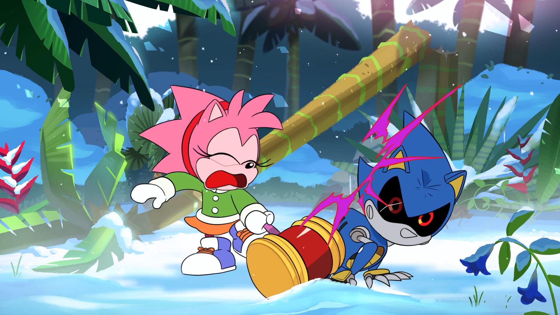 Classic Sonic And Amy Desktop Wallpapers - Wallpaper Cave