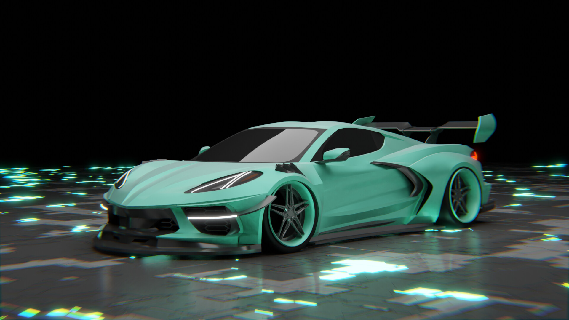 Chevrolet Corvette Widebody Wallpapers - Wallpaper Cave