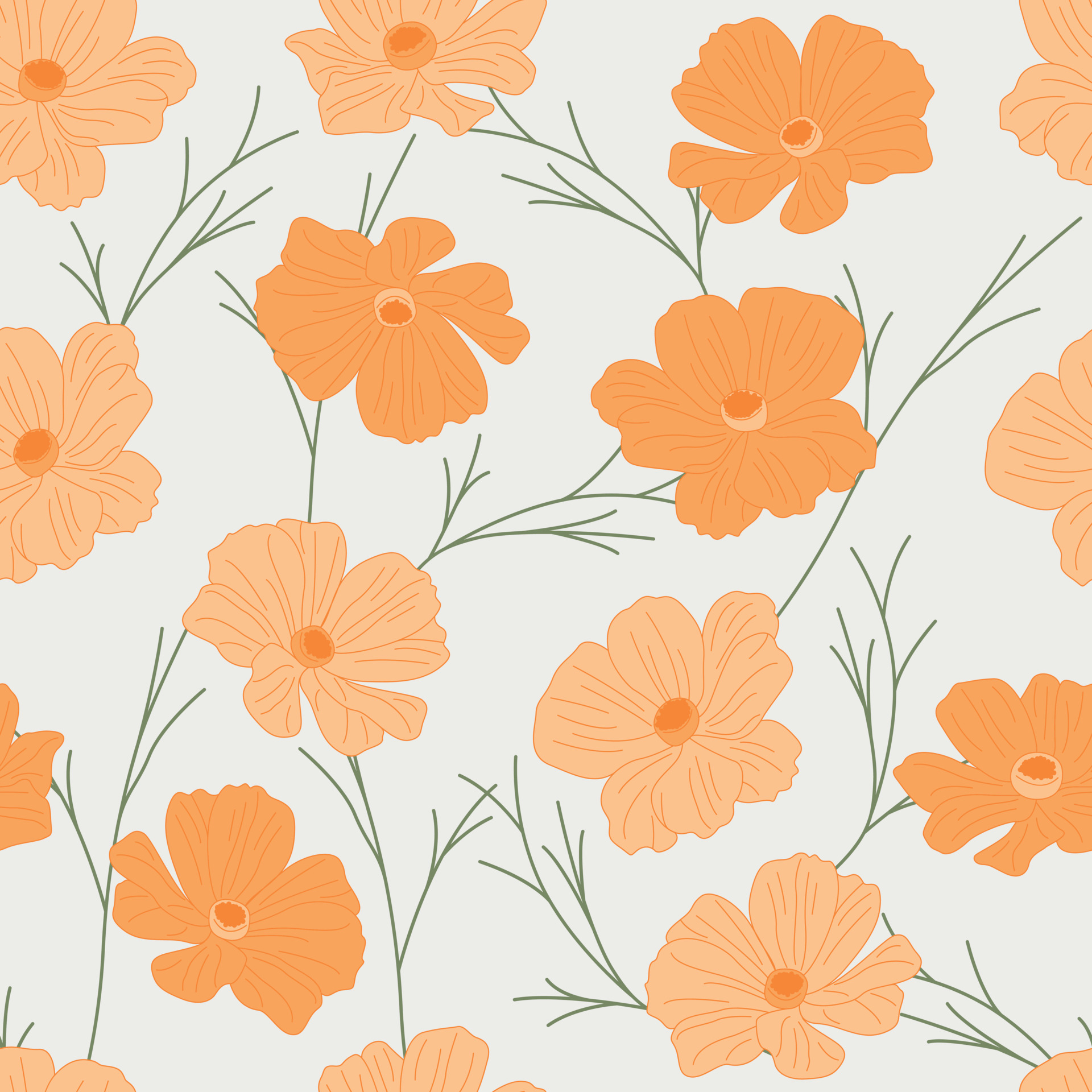 Cute Orange Spring Wallpapers - Wallpaper Cave