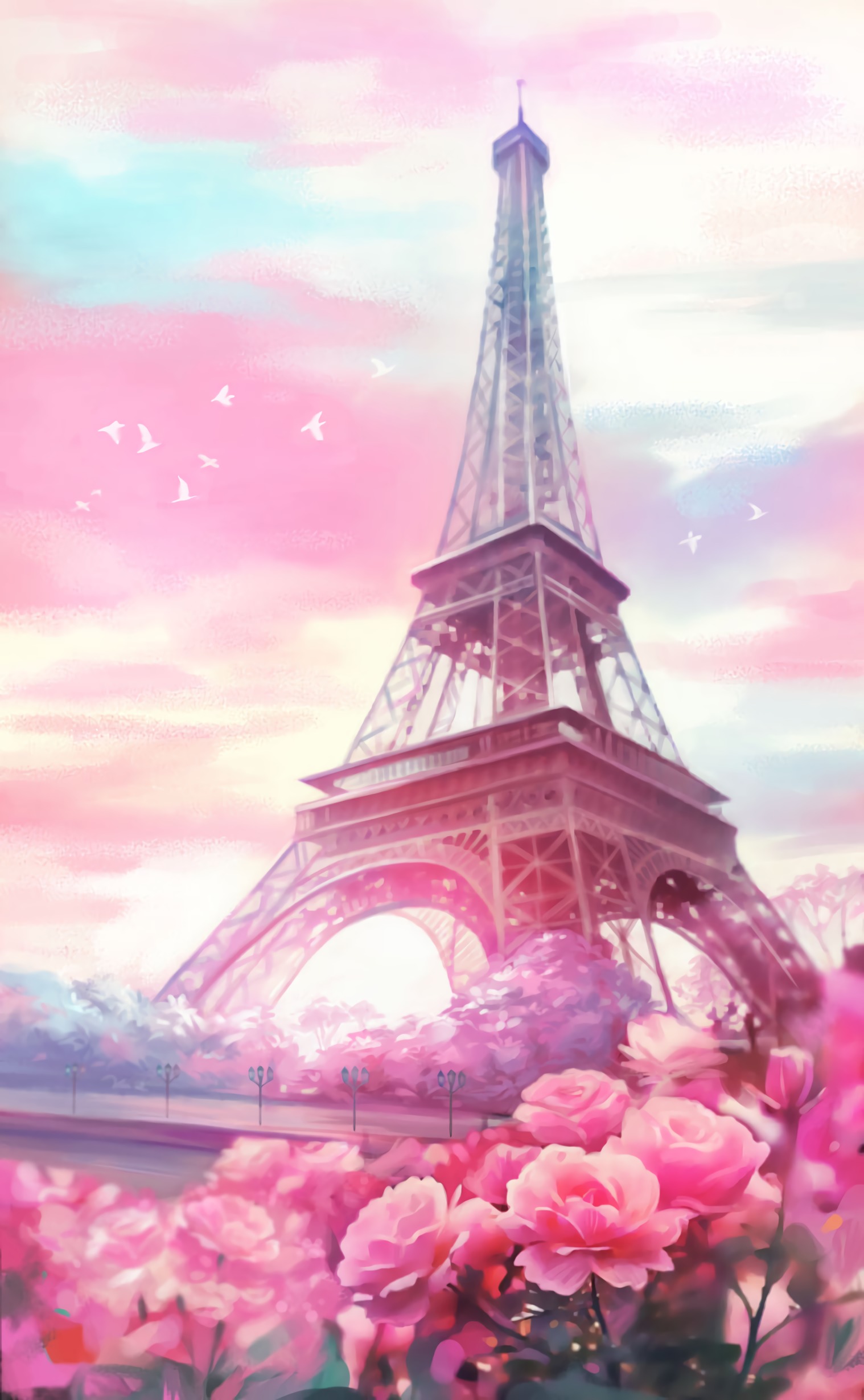 Spring Paris Phone Wallpapers - Wallpaper Cave