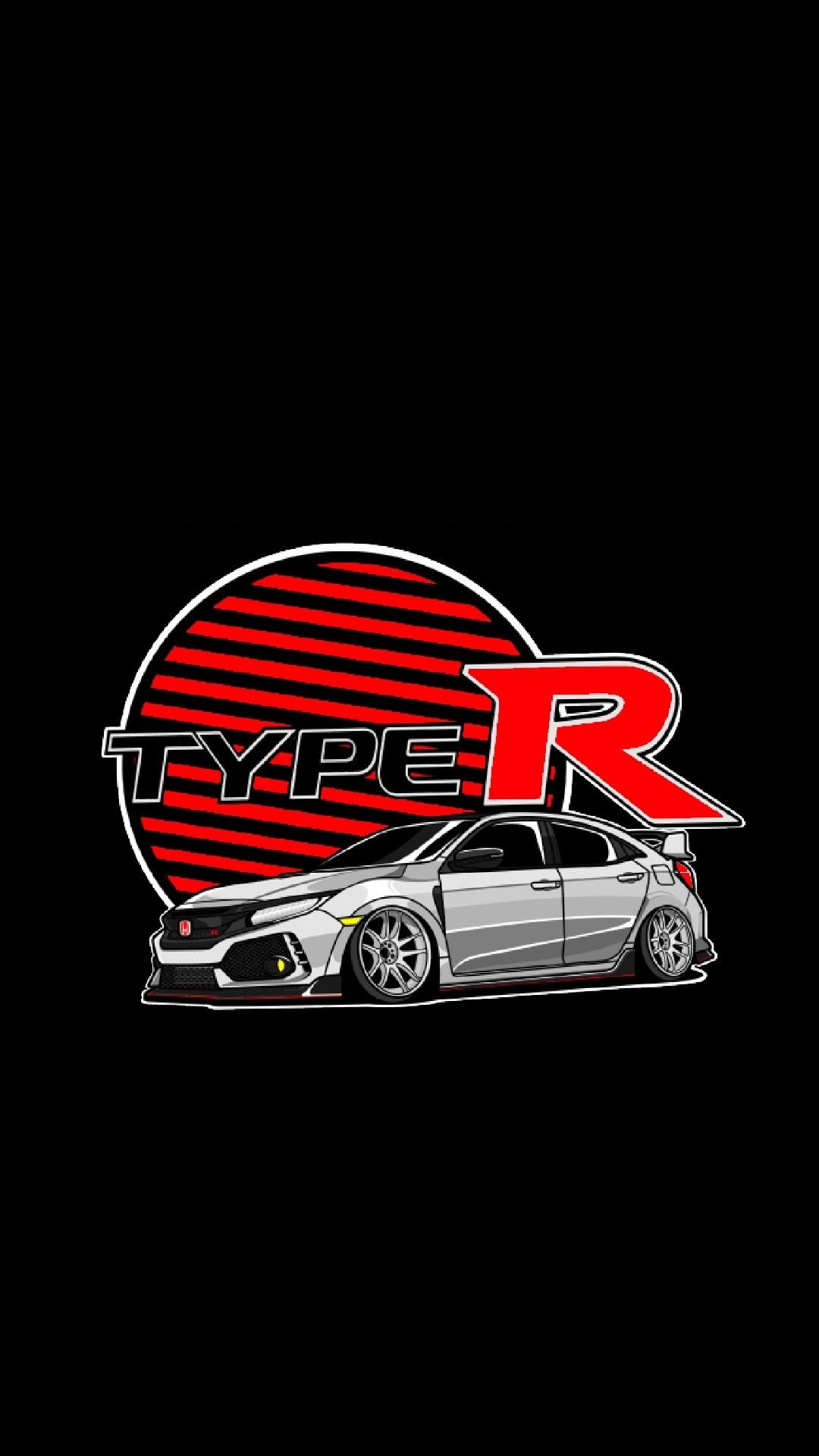 Honda Civic Type R 2023 iPhone Wallpapers - Wallpaper Cave