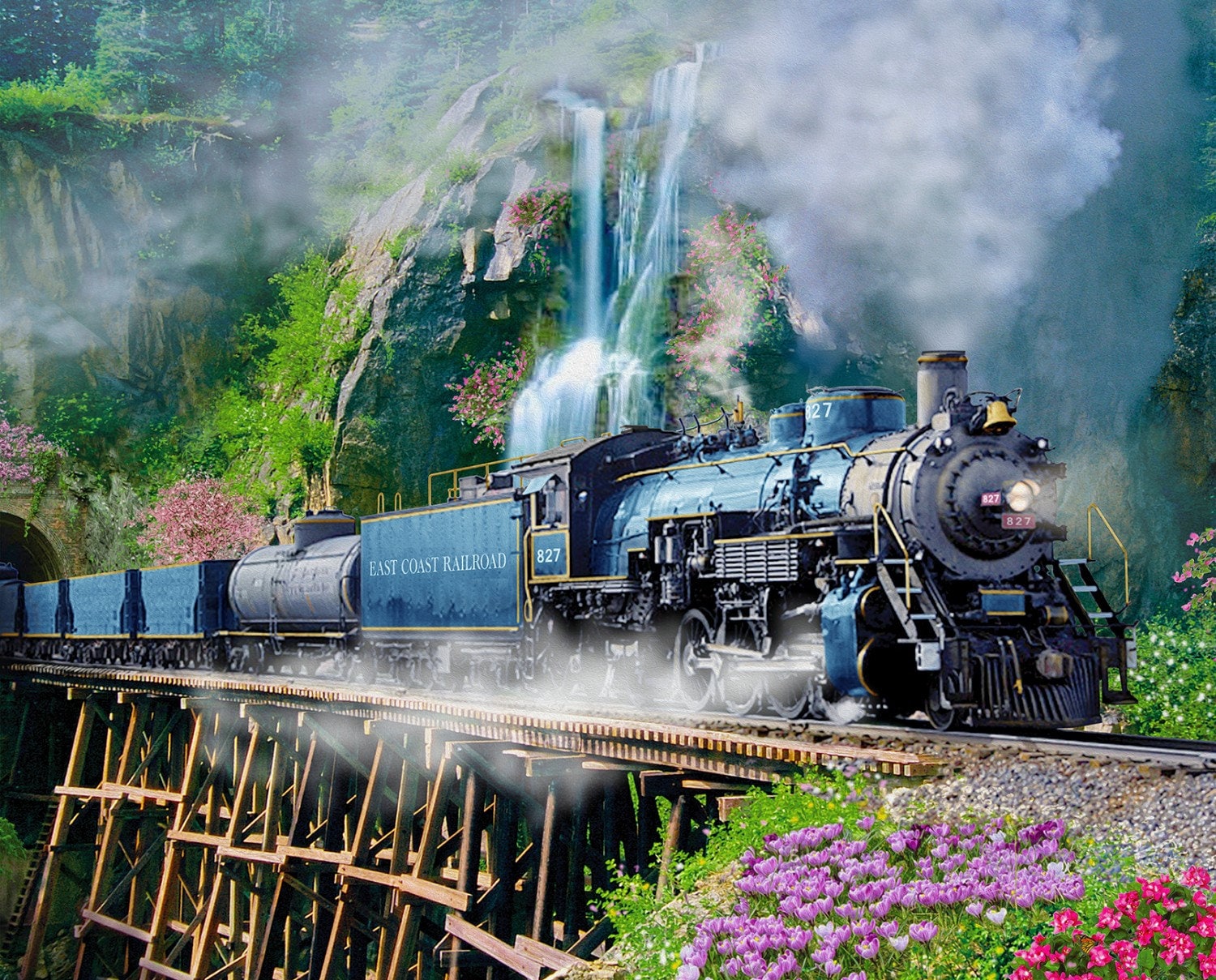 Train Spring Wallpapers - Wallpaper Cave