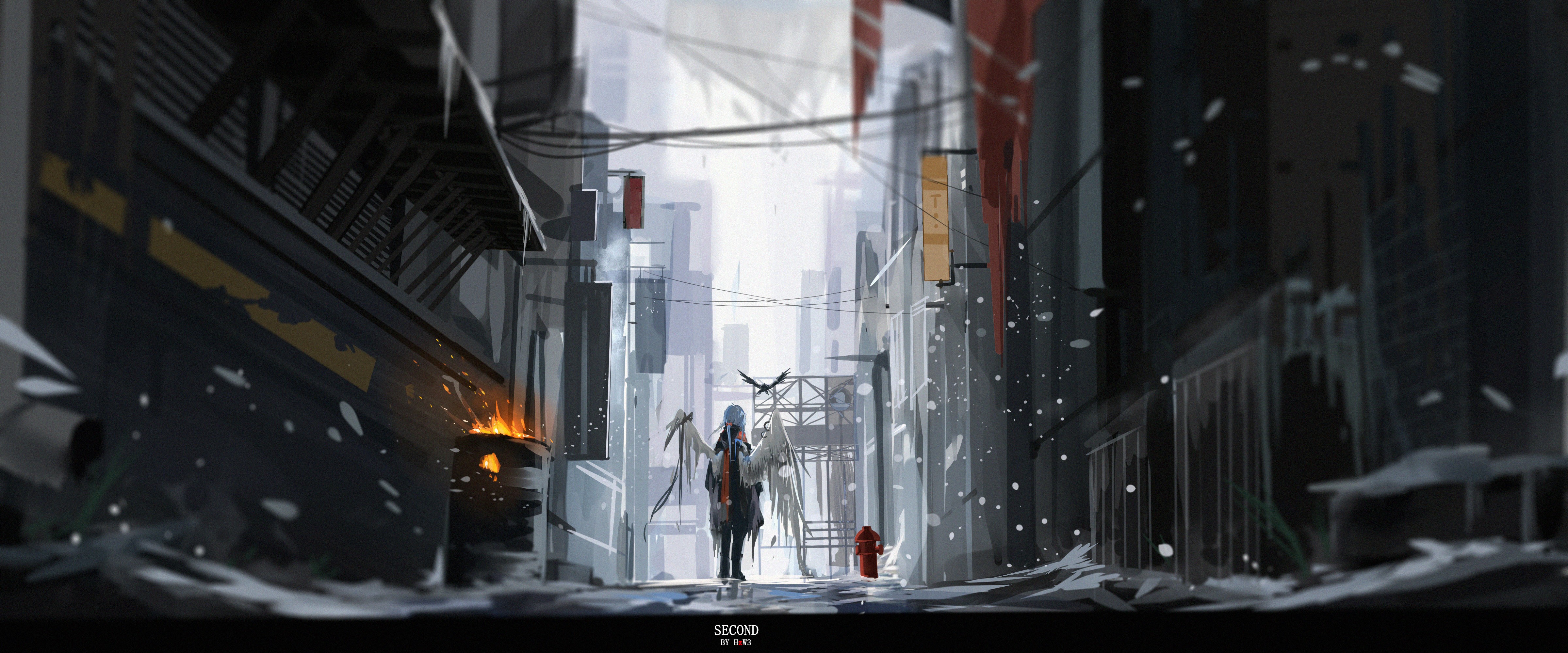 PS4 Anime City Street Wallpapers - Wallpaper Cave