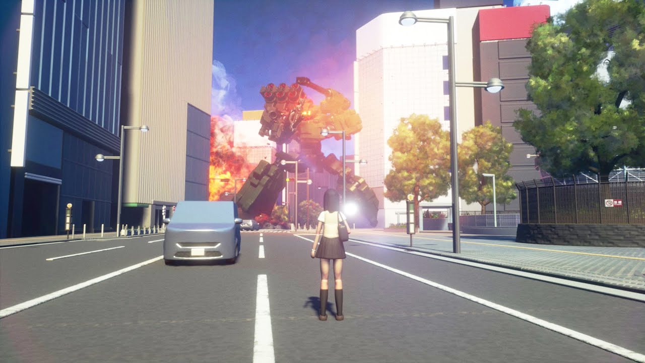 PS4 Anime City Street Wallpapers - Wallpaper Cave