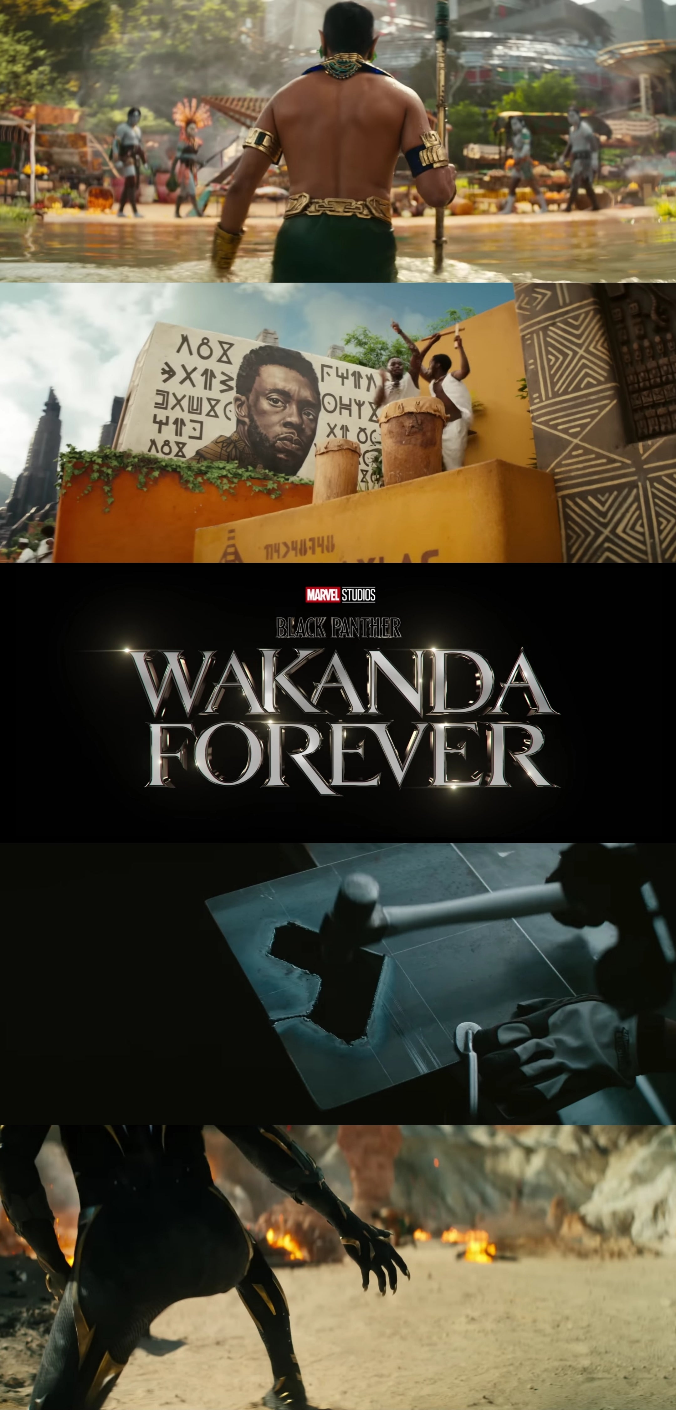 HD Black Panther Wakanda Forever Poster Wallpapers - Wallpaper Cave