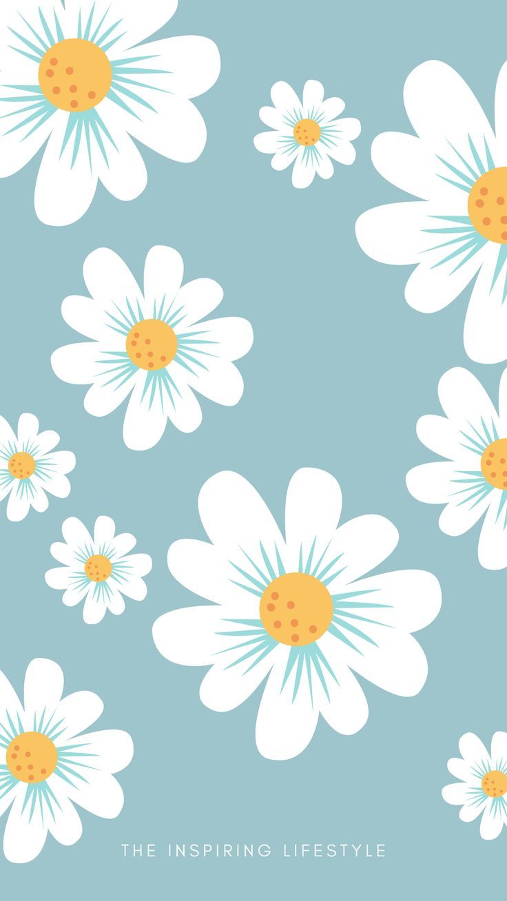 Blue Daisy Wallpapers - Wallpaper Cave