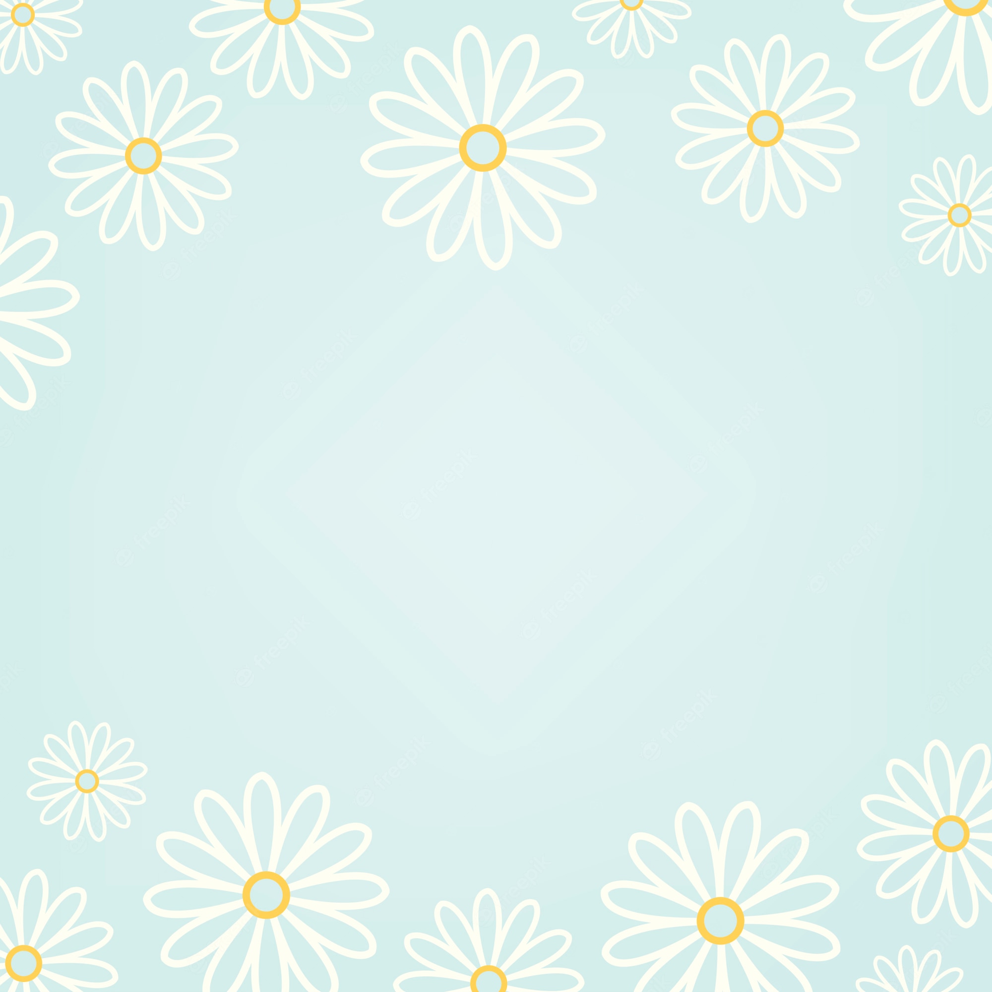 Blue Daisy Wallpapers - Wallpaper Cave