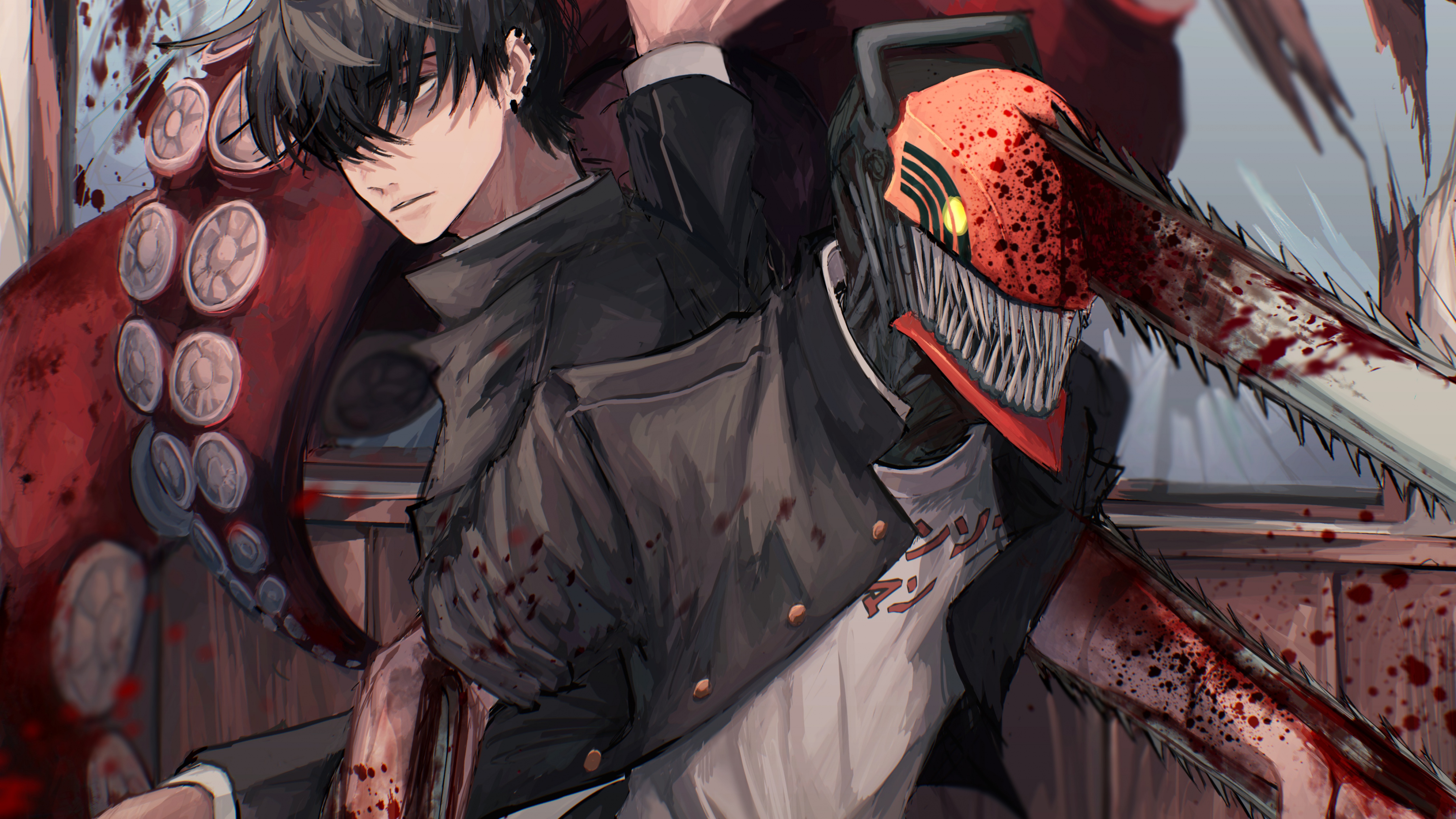 Anime Chainsaw Man Wallpapers Wallpaper Cave Anime Chainsaw Man Wallpapers Wallpaper Cave