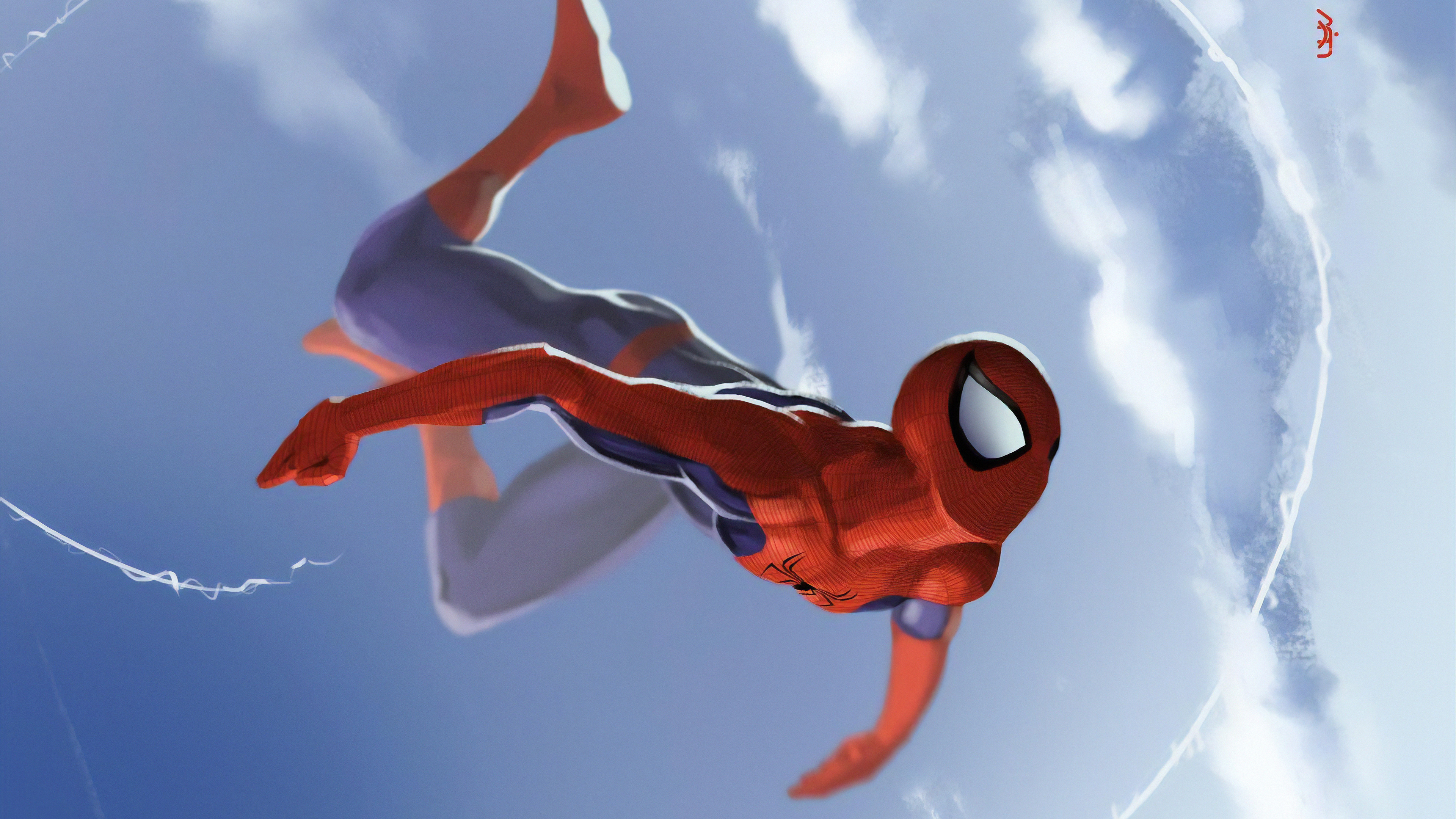 Spider Man Falling Wallpapers - Wallpaper Cave