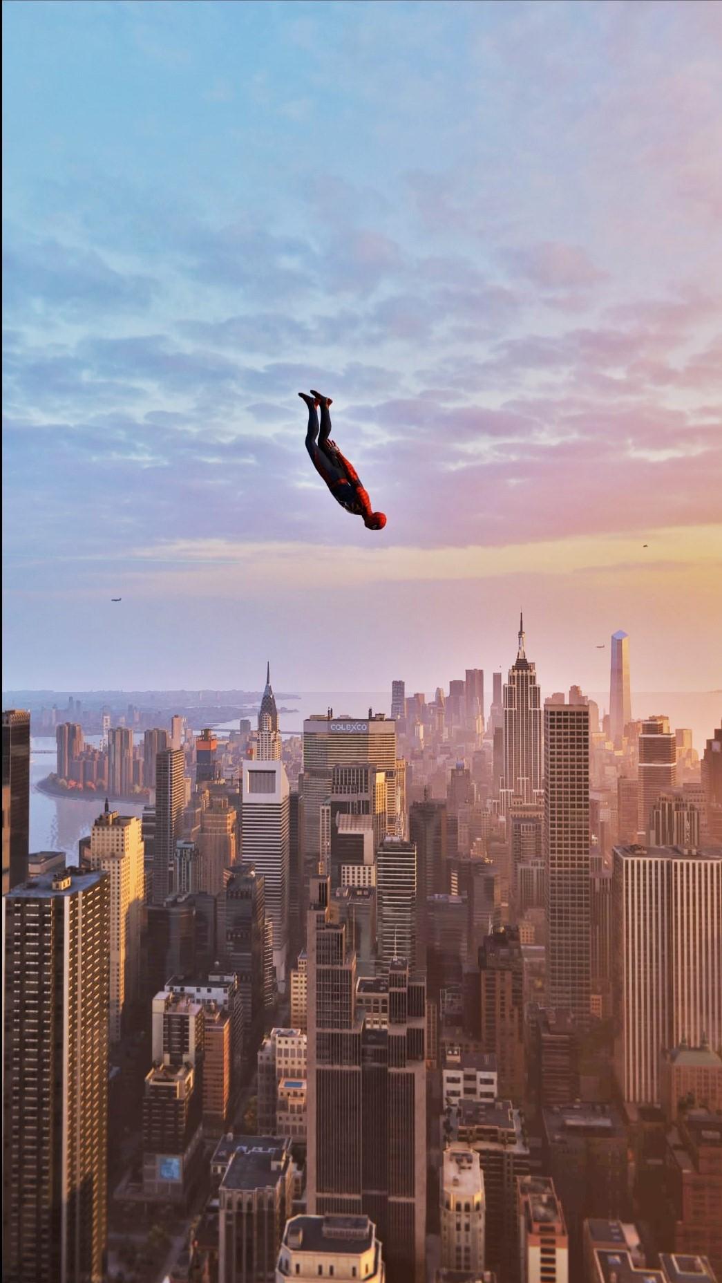 Spider Man Falling Wallpapers - Wallpaper Cave