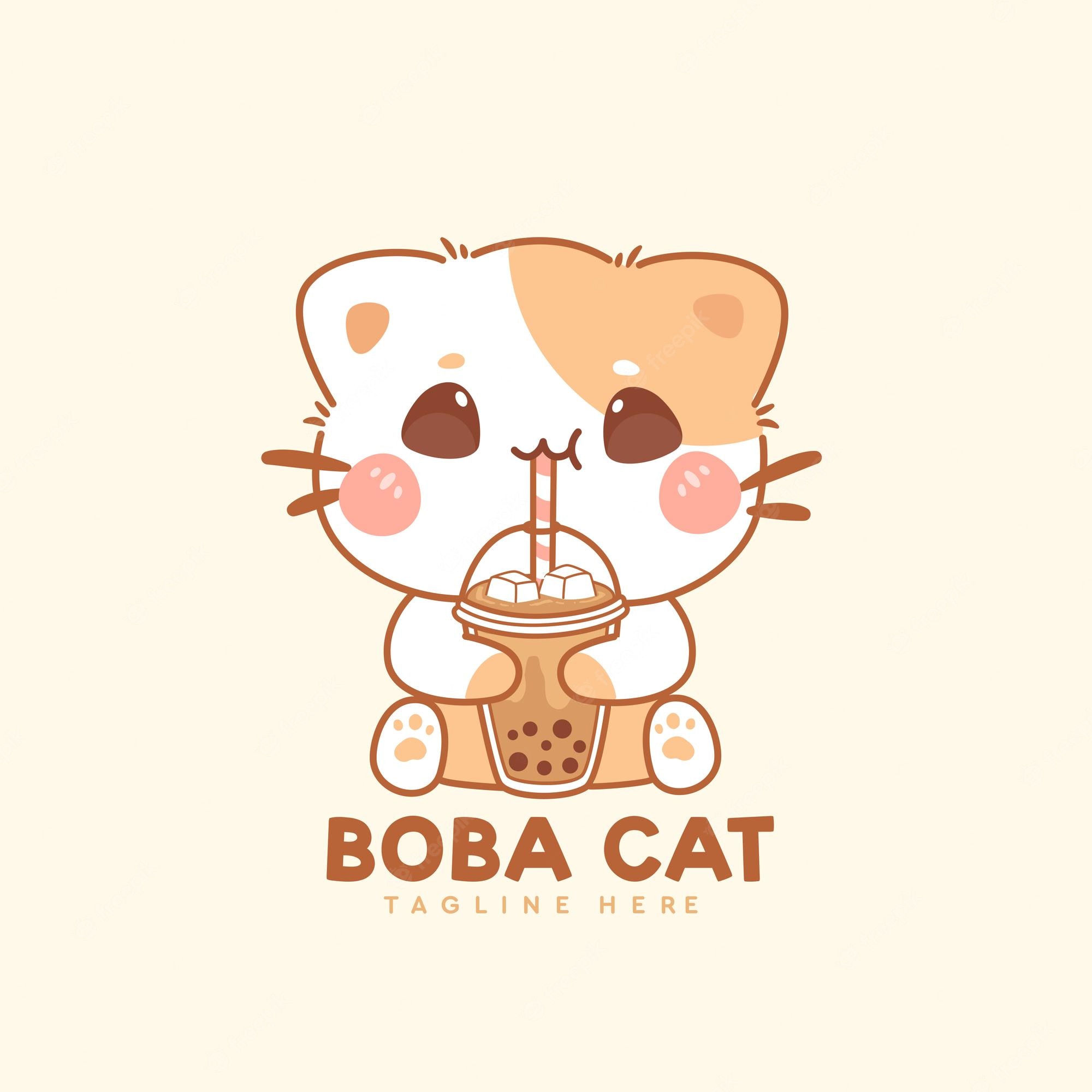Boba Cats Wallpapers - Wallpaper Cave